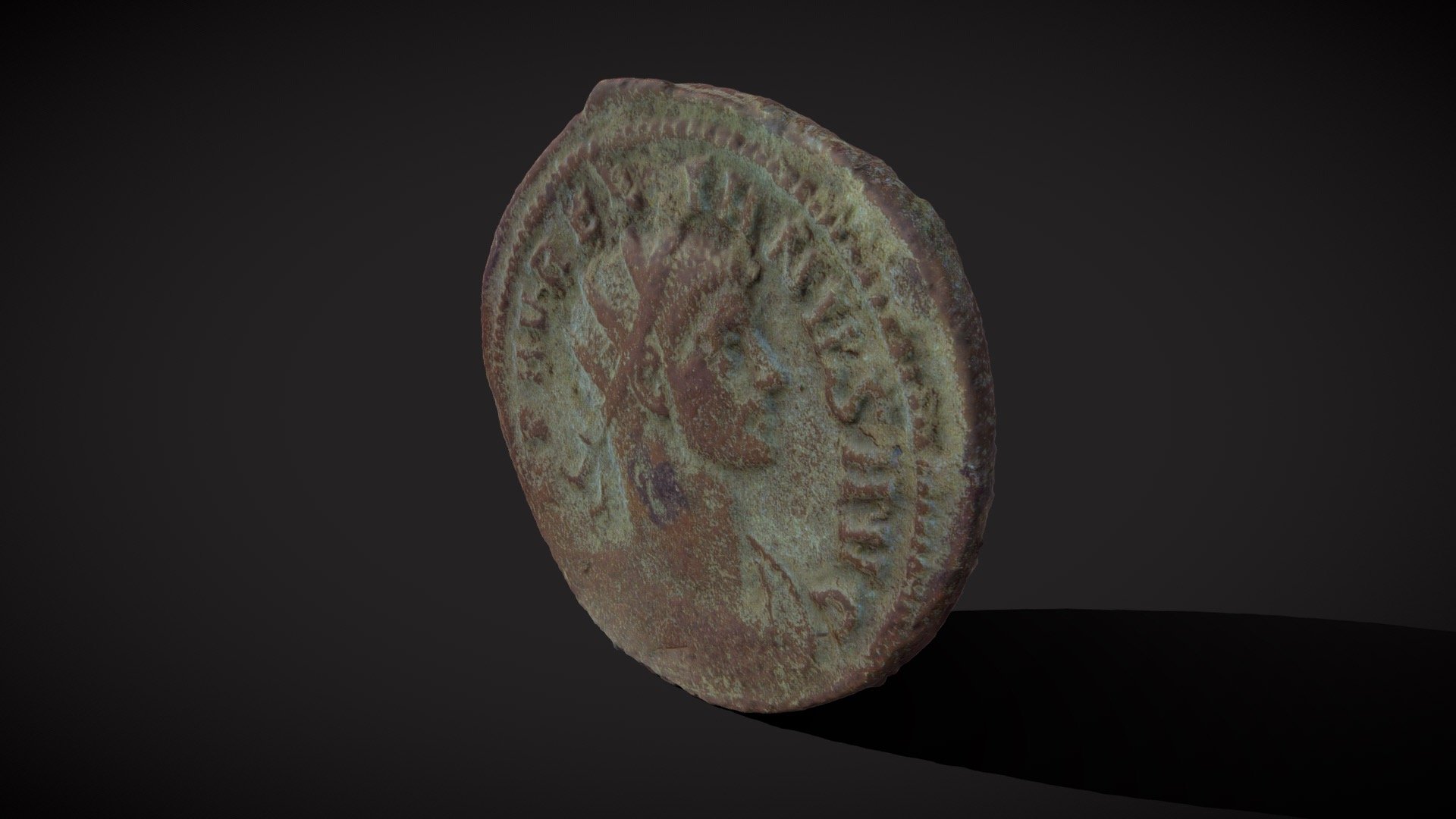 Roman coin 3 (test) - 3D model by Kevin_edw2002 [e06cff7] - Sketchfab
