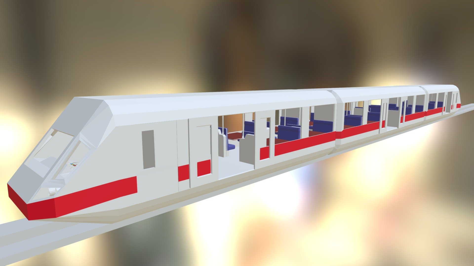 Train Set - 3D model by dark-design [e06d349] - Sketchfab