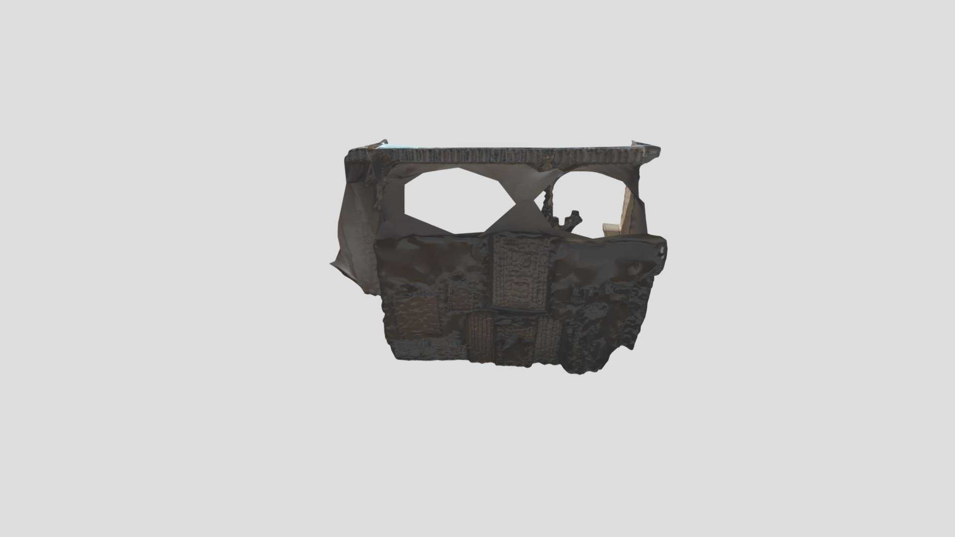 Cardboard Room-poly - 3D model by 1026704 [e06d766] - Sketchfab