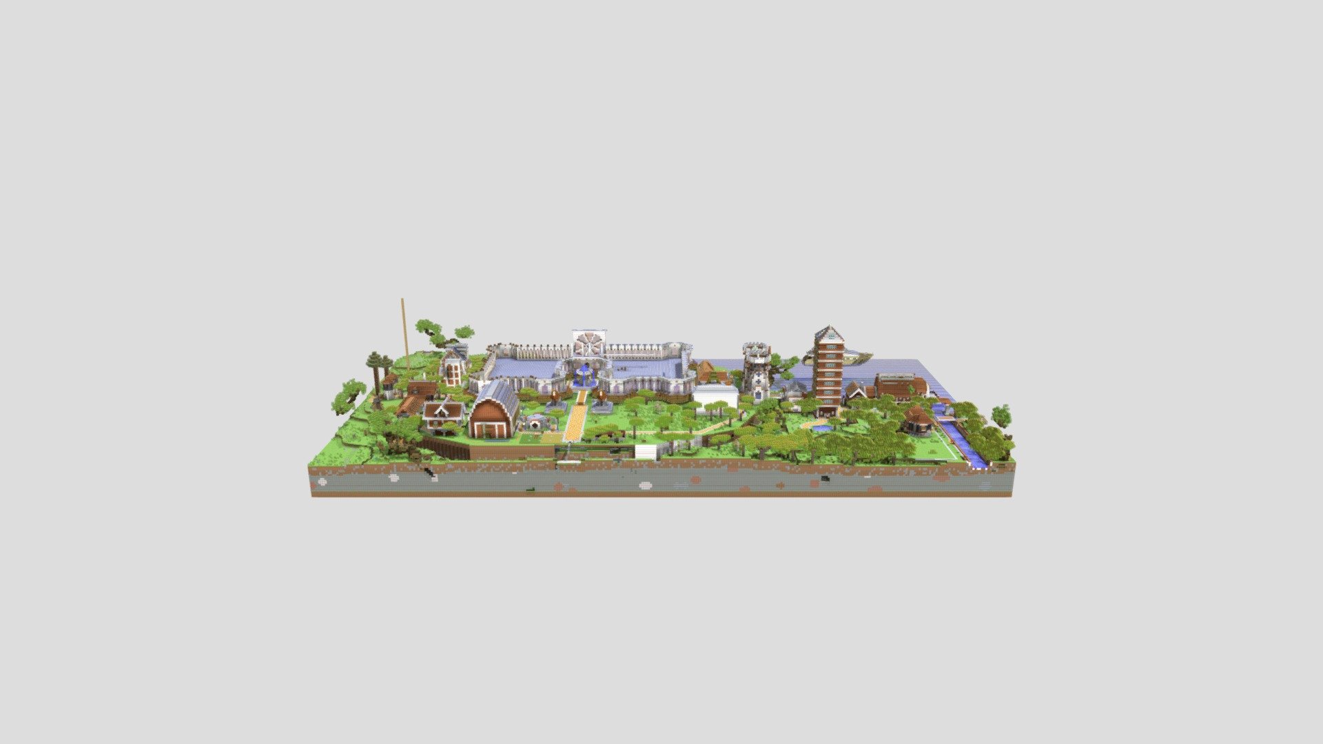 White Citadel - 3D model by Vyzedrix [e06d862] - Sketchfab