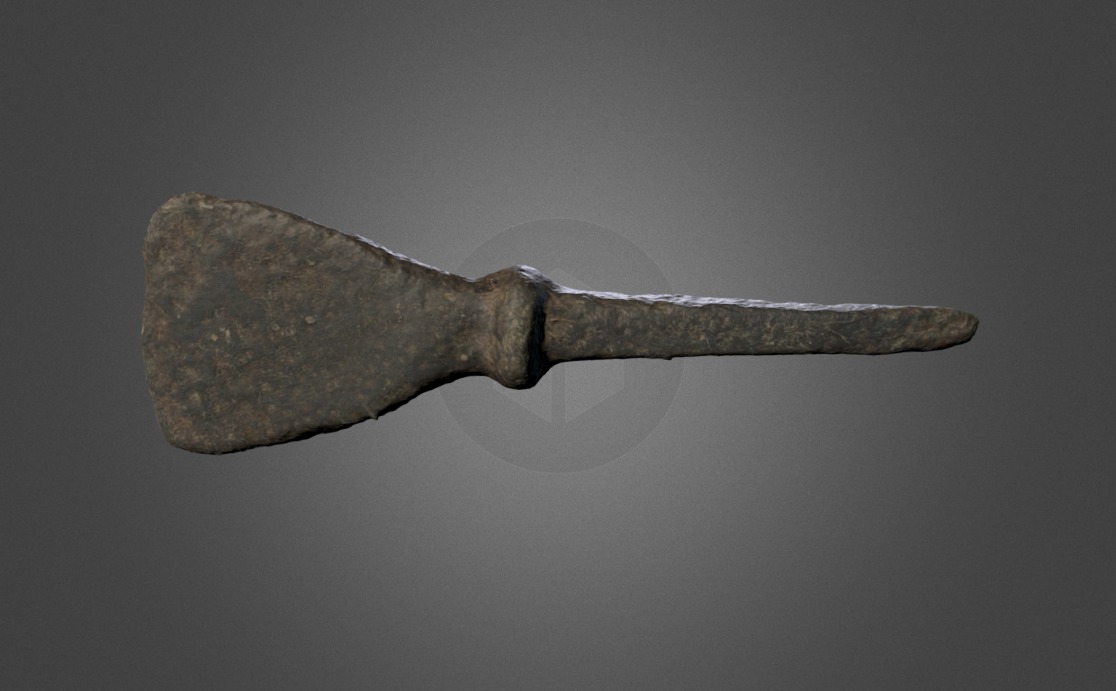 Bronze Age - small tanged chisel - Download Free 3D model by ...