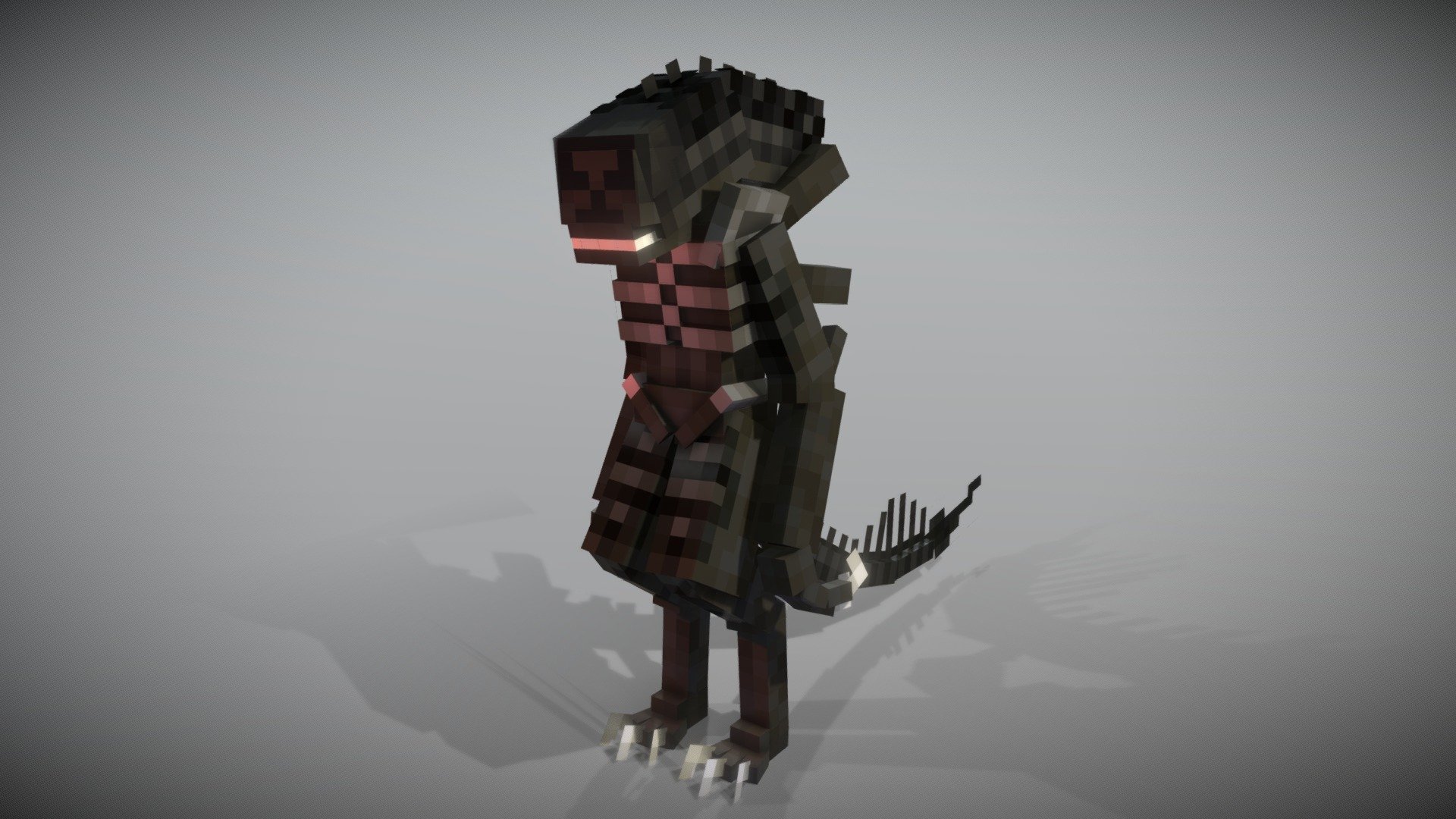 Xenomorph Warrior v.2 - Download Free 3D model by RedVoid_ [e06f08f ...