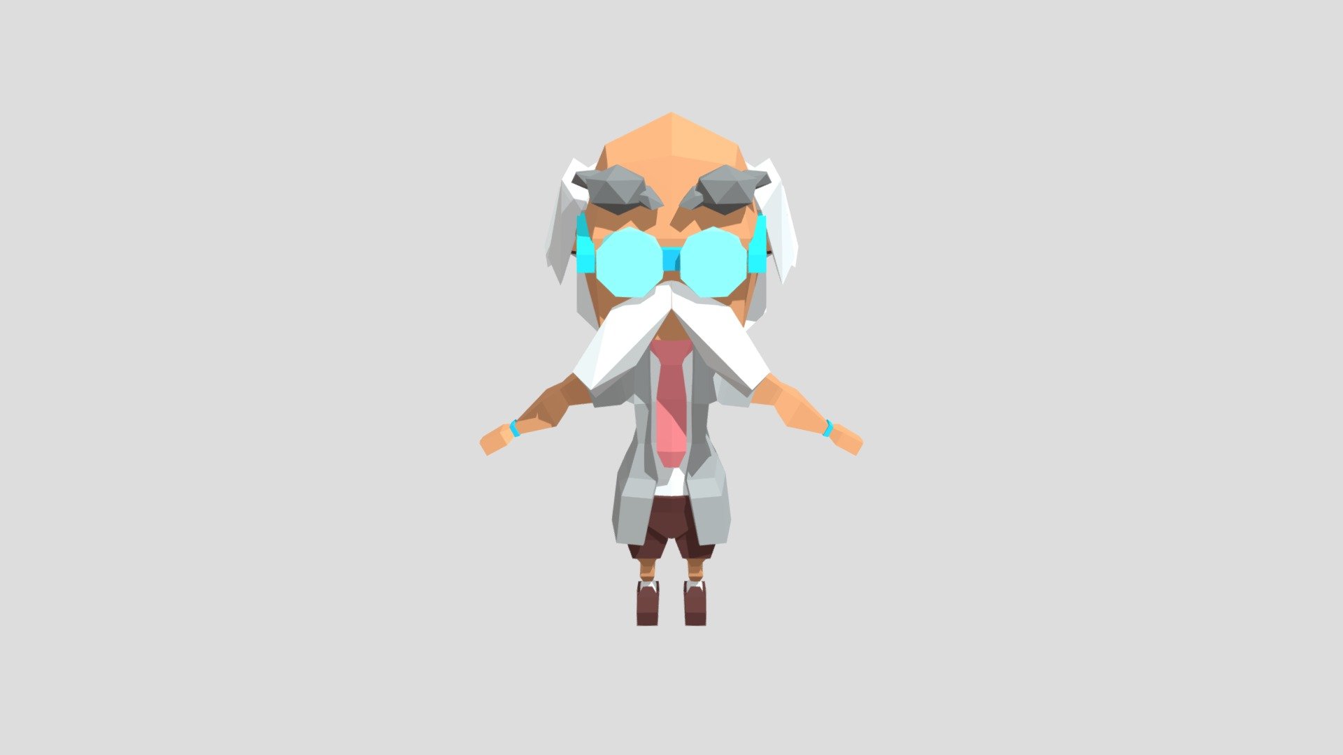 Prof Fox - 3D model by Symmetry Thomas (@symmetrythomas) [e06f84e ...