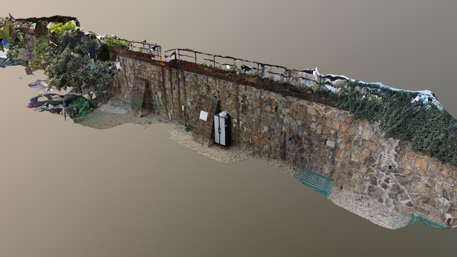 Muro GE - Piazza B. Palli - A (30 Ott.'19) - 3D model by Valerio Musso ...