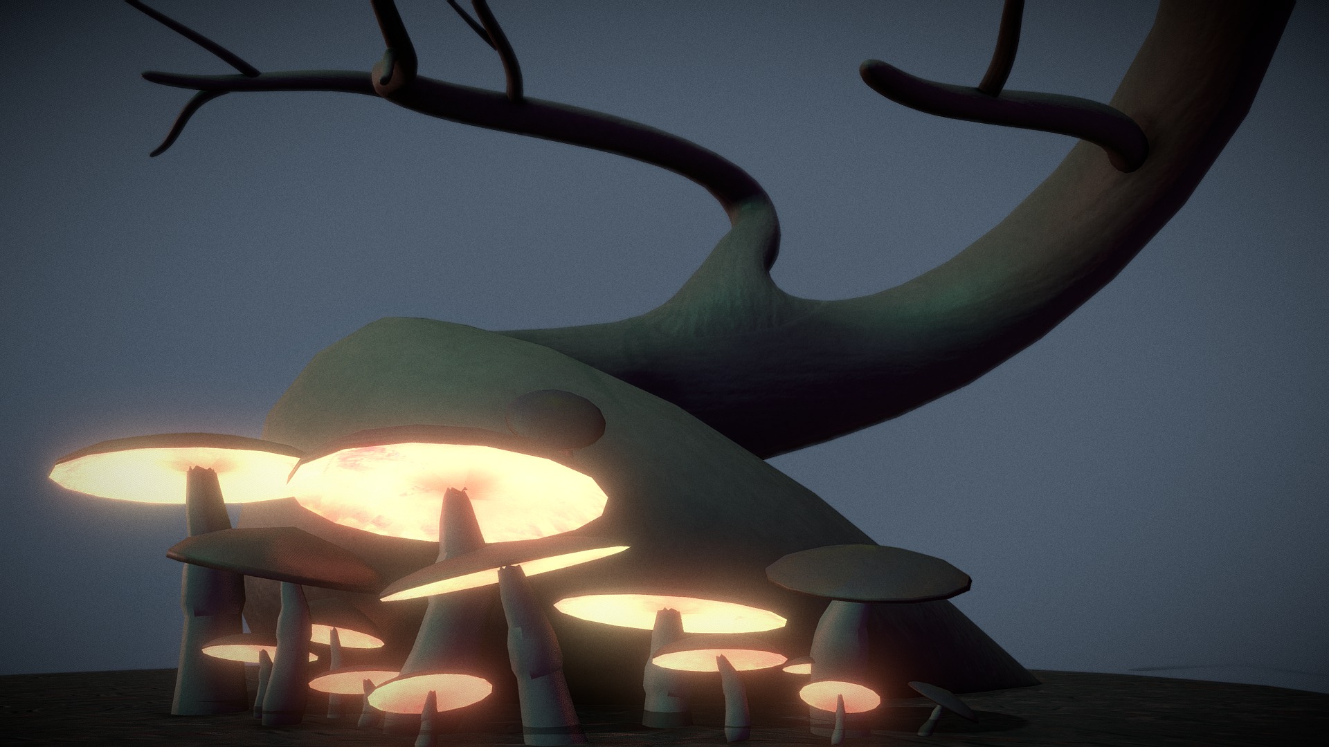 Sad tree - Download Free 3D model by LeoMohammed (@Lasagne) [e071bb8 ...