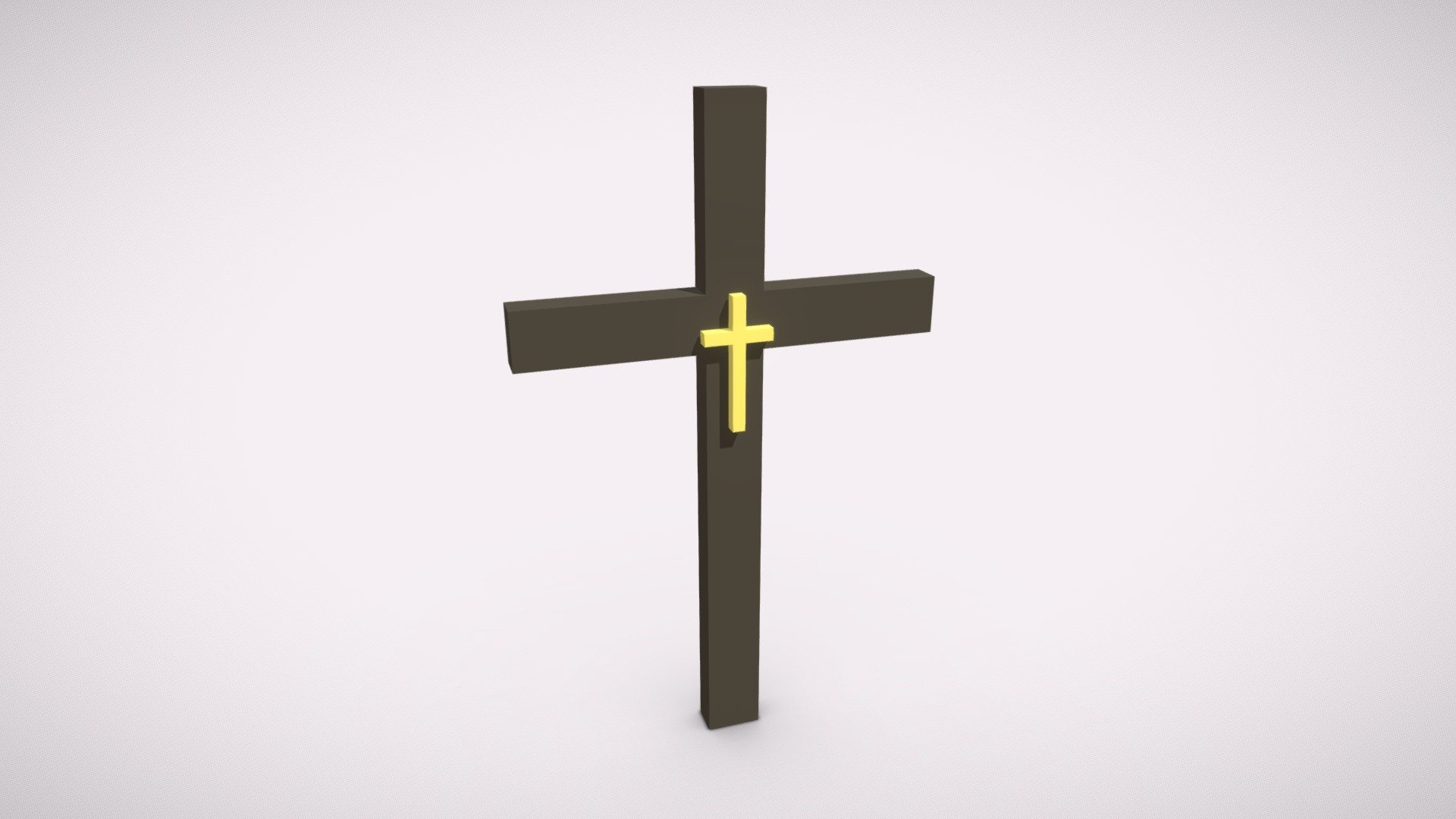 Lowpoly Holy Cross - 3D model by TheMolly [e072aca] - Sketchfab