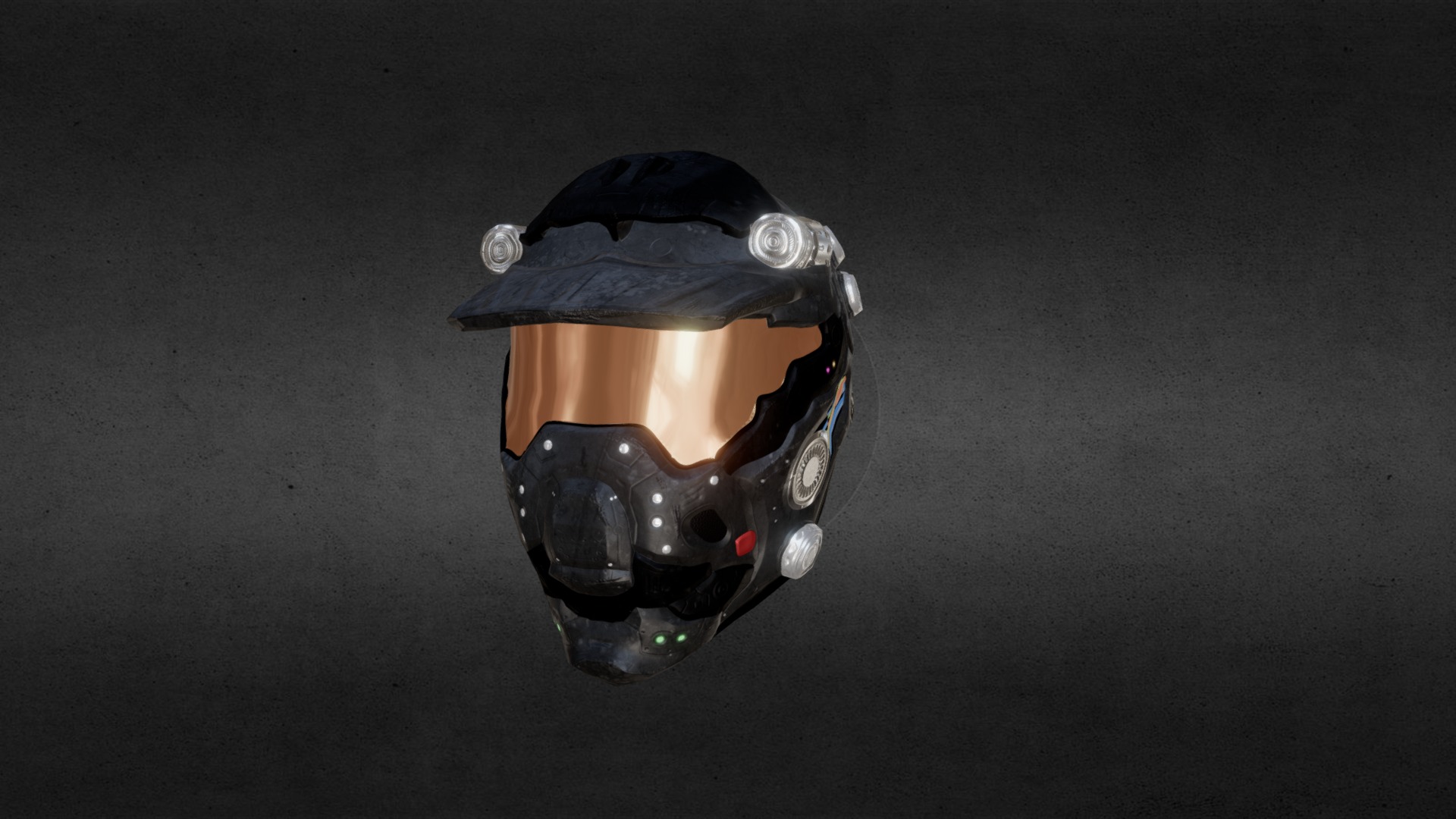 helmet BK-12 - 3D model by Vyacheslav Losnikov (@slavixus) [e0730c2 ...