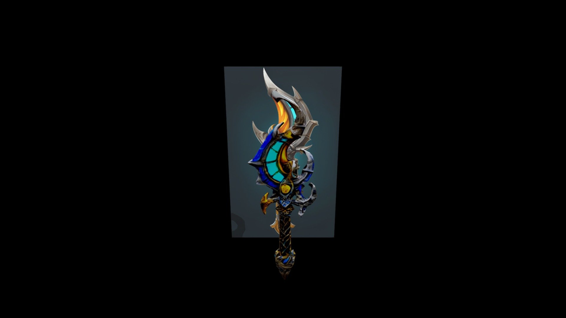 close-up of a sword. It is an artistic represen - Download Free 3D ...