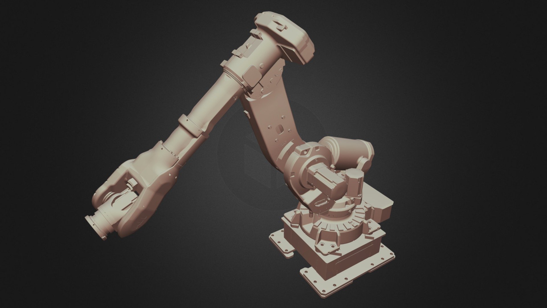 Abb Irb 6640 Robot Buy Royalty Free 3d Model By Mranycad Mranycad 