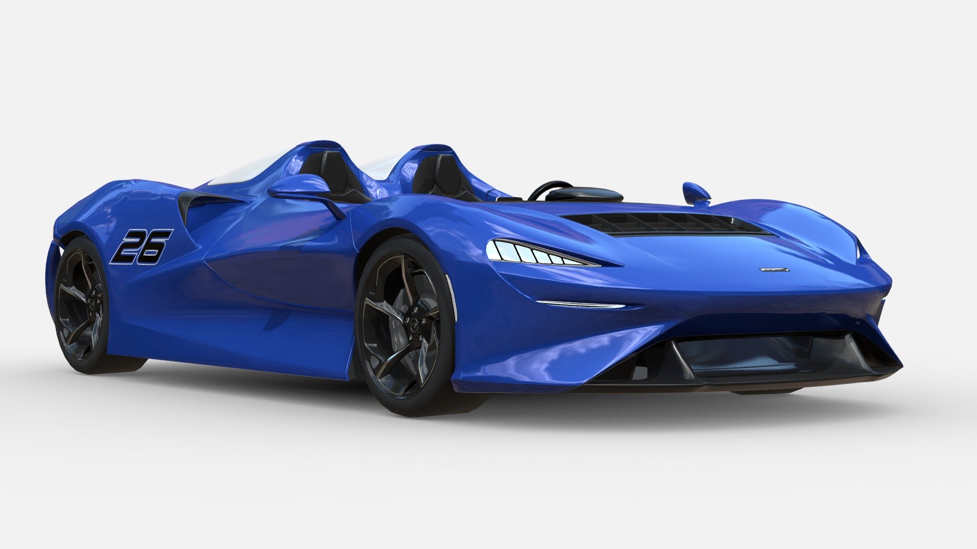 3d Model Mclaren Elva - Buy Royalty Free 3D model by zizian [e07760f ...