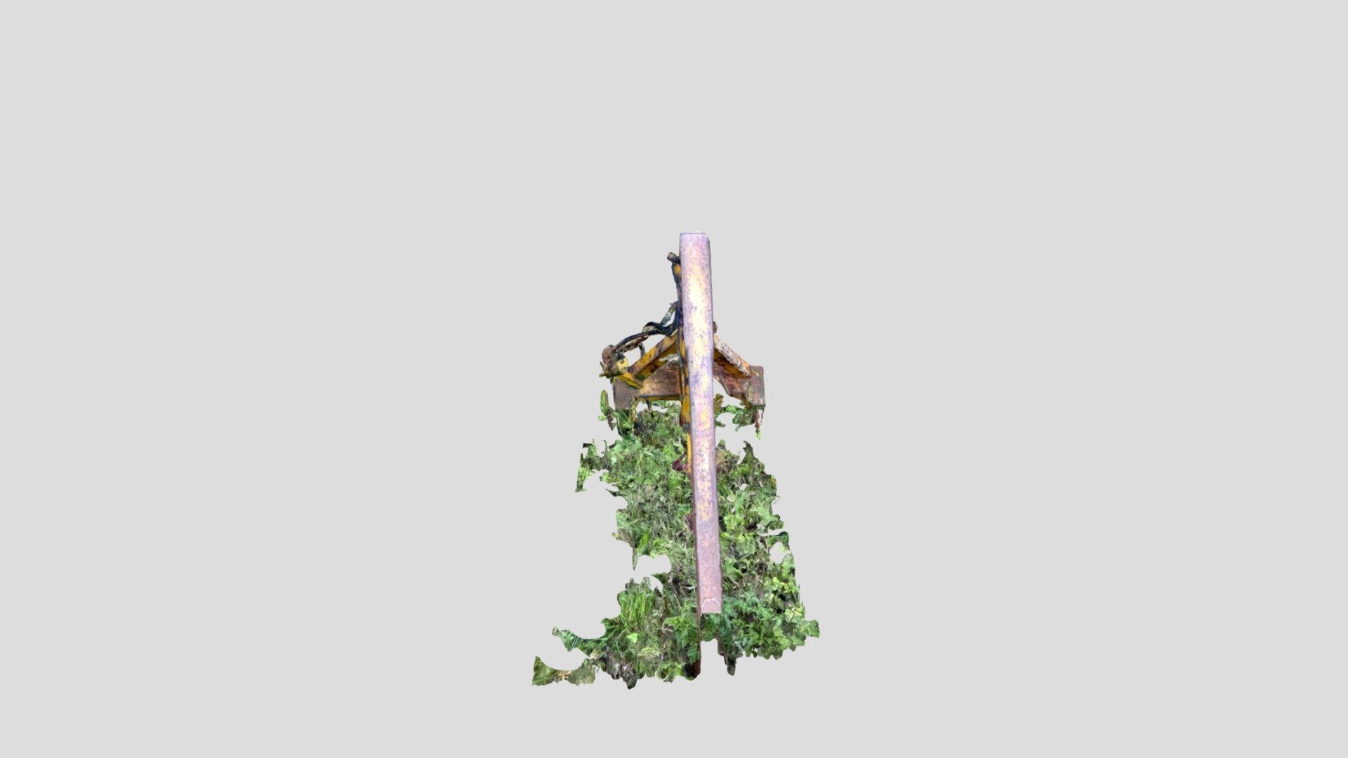 Small digger arm, Aldeburgh beach - Download Free 3D model by Mark ...