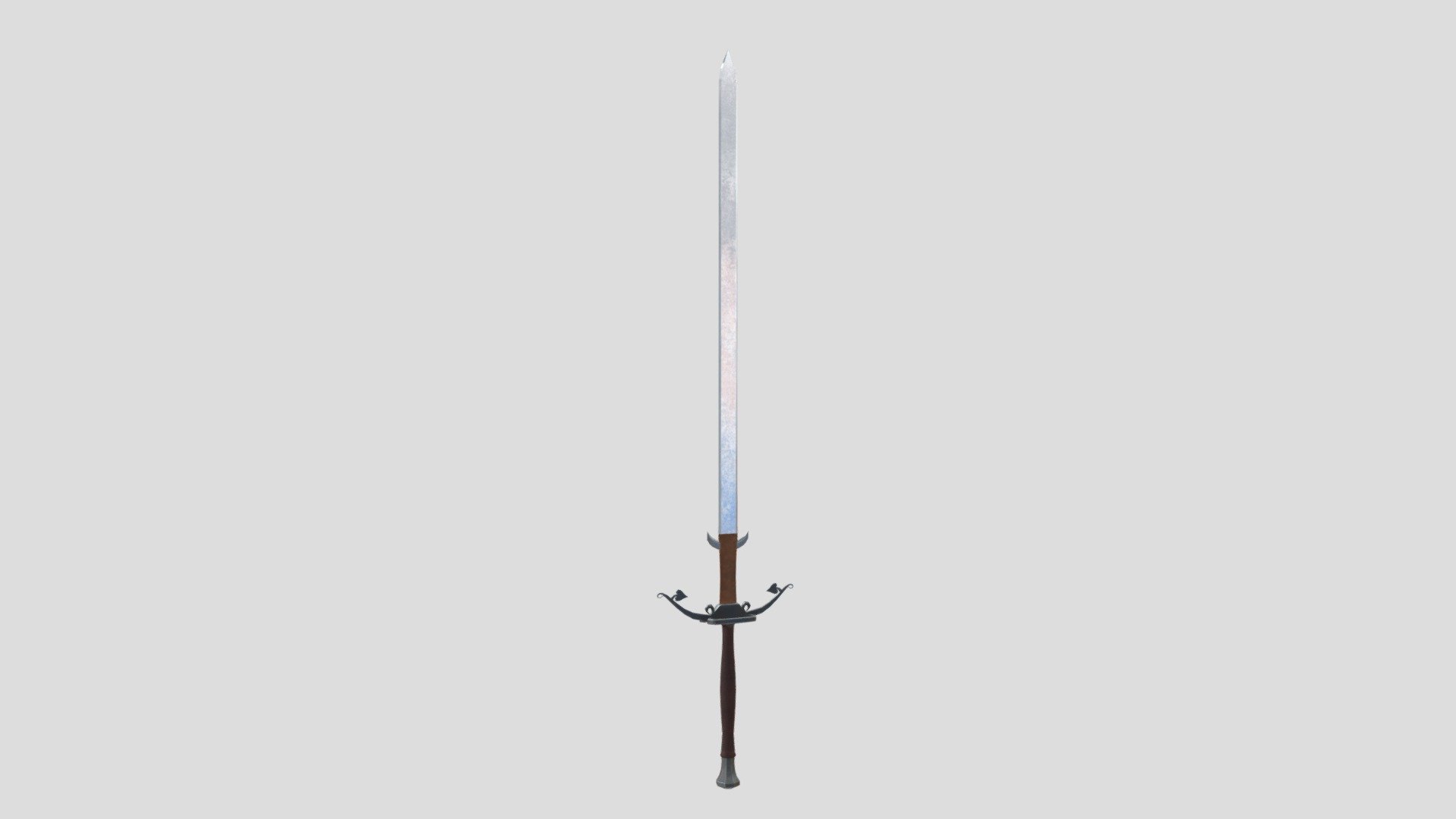 Zweihander Greatsword - Buy Royalty Free 3D model by Silver Shield ...