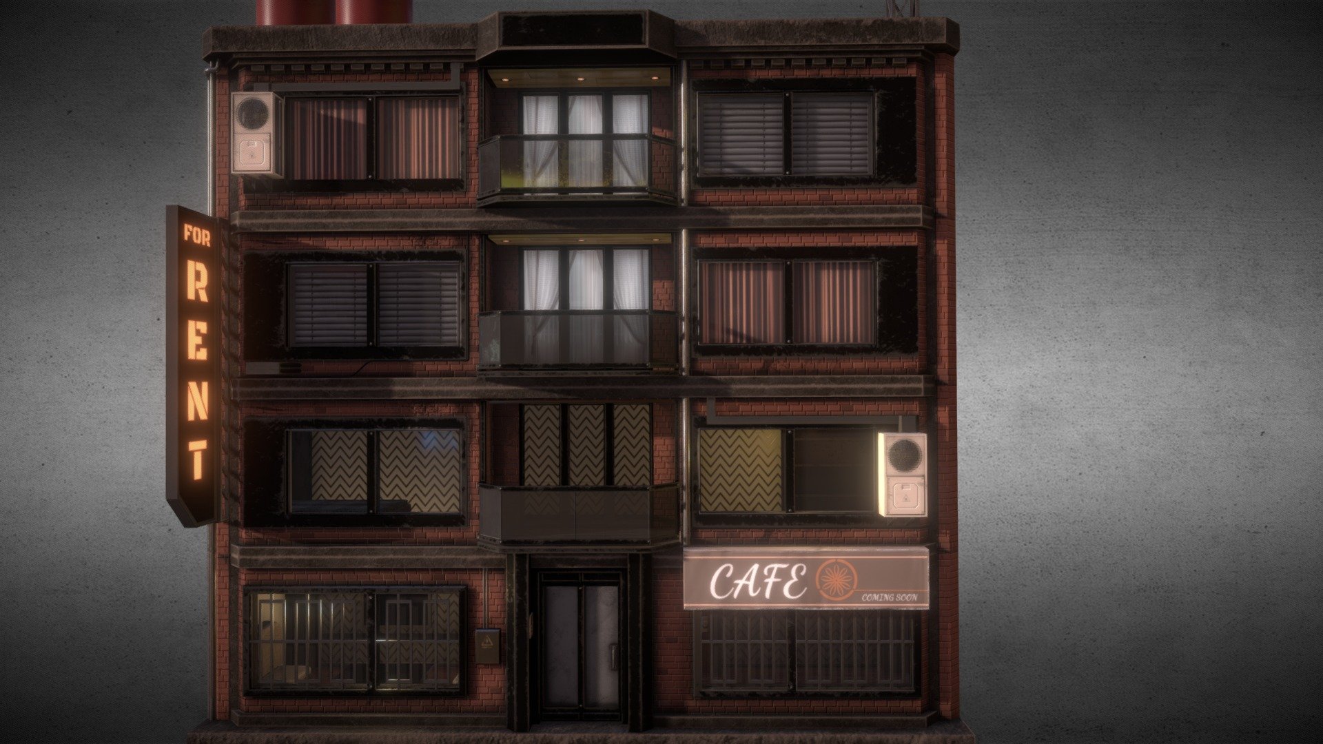 Modular Building - Buy Royalty Free 3D model by alejo066 [e07a3b1 ...