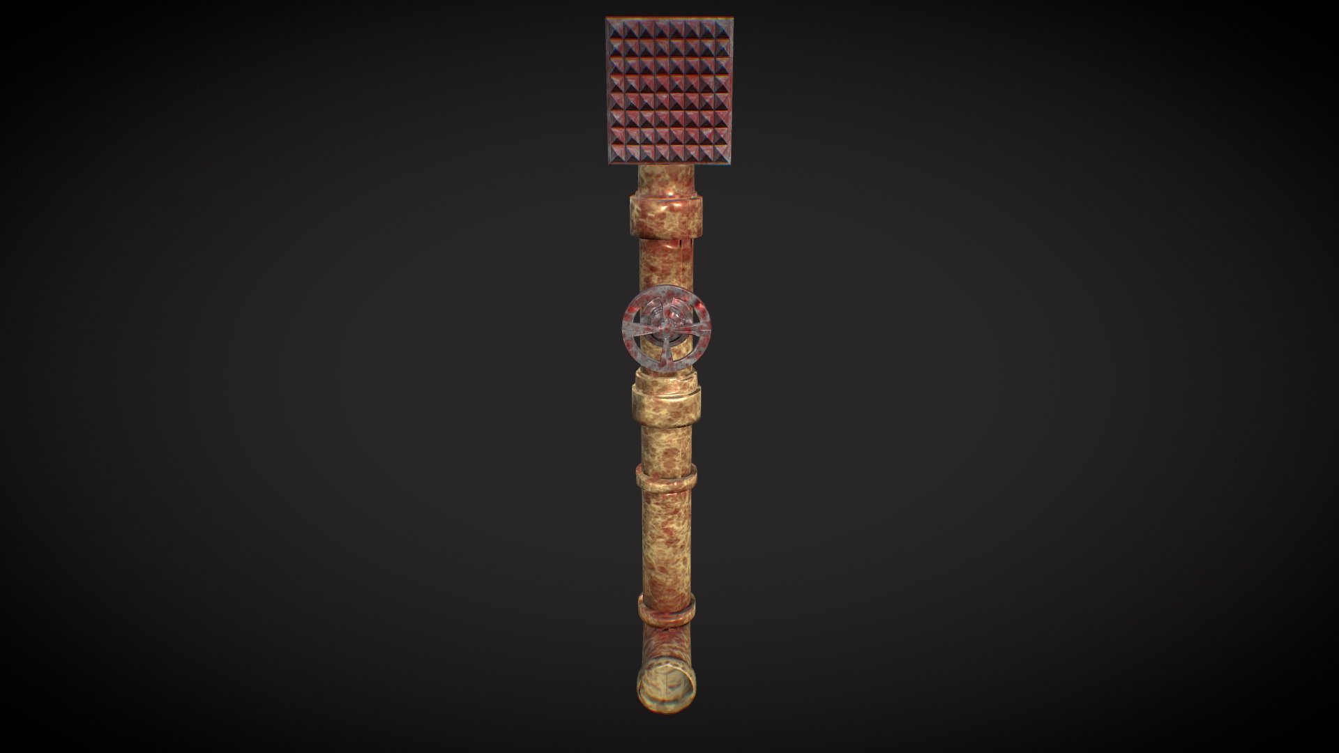 hammer post-apocalypse - Download Free 3D model by MAKAFE228 [e07aefd ...