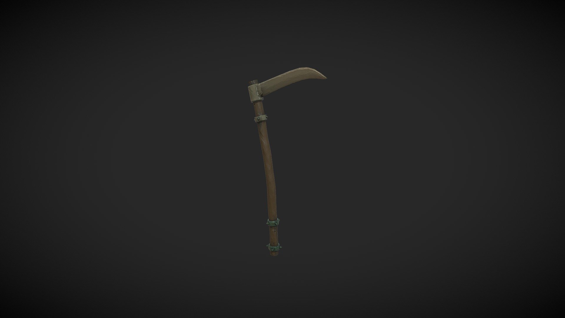 Props . Stylized War Sickle - 3D model by A . Priabudiman (@priabudiman ...