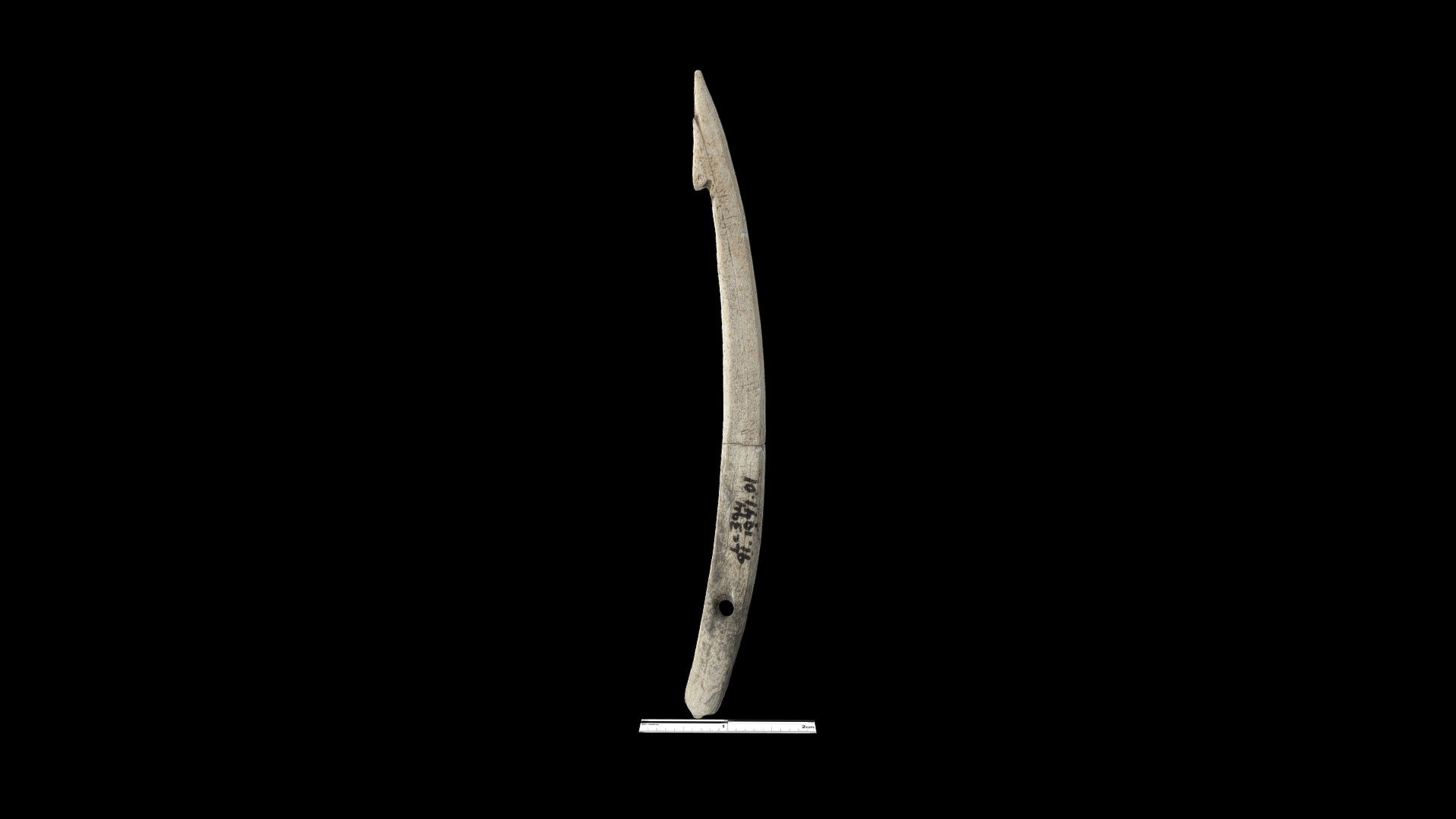 Bone Harpoon, Oneota Culture - 3D model by danderson4 [e07e38c] - Sketchfab