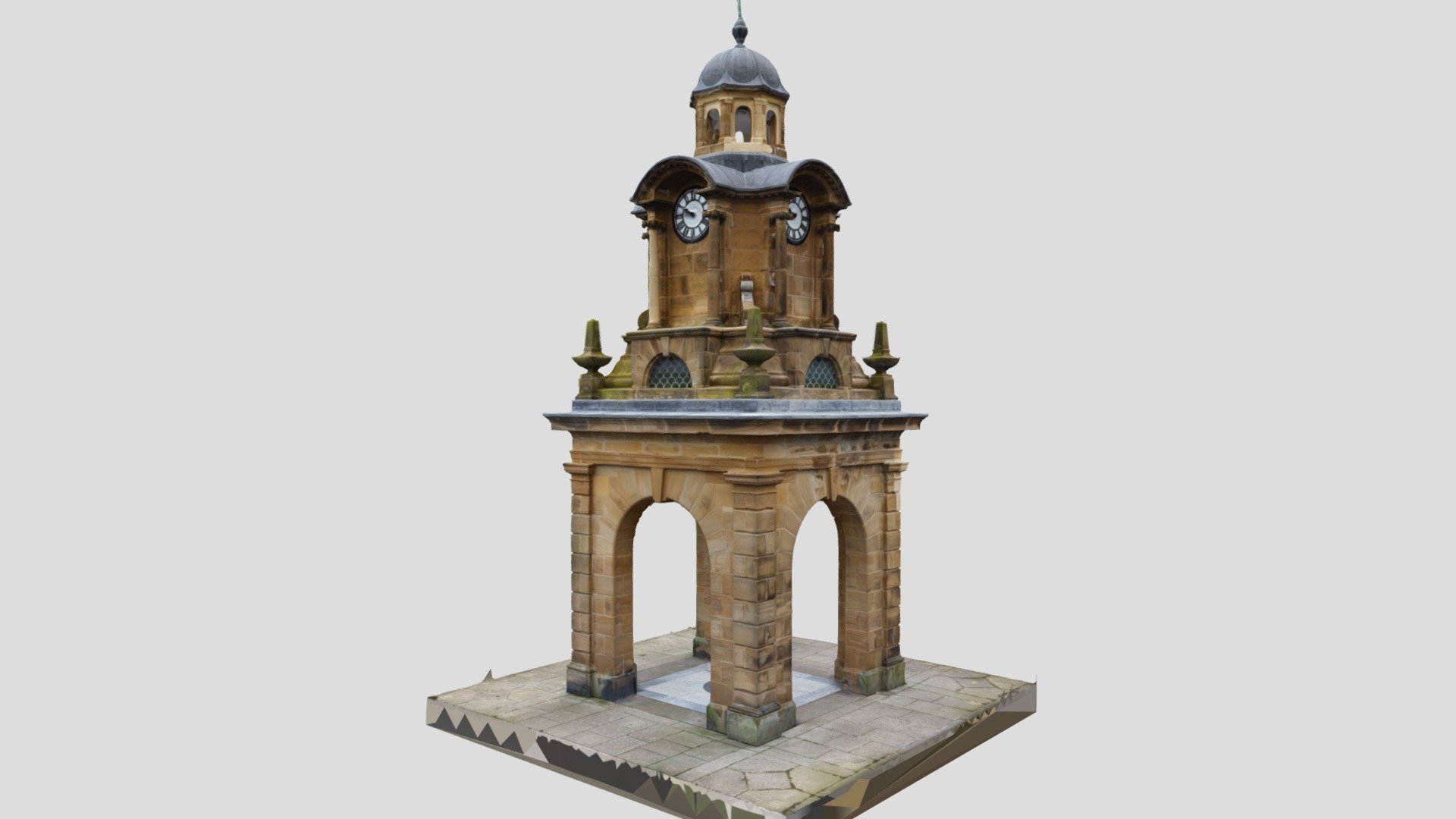 Holbeck Clock Tower - 3D model by Lapis Design (@LapisDesign) [e07f616 ...