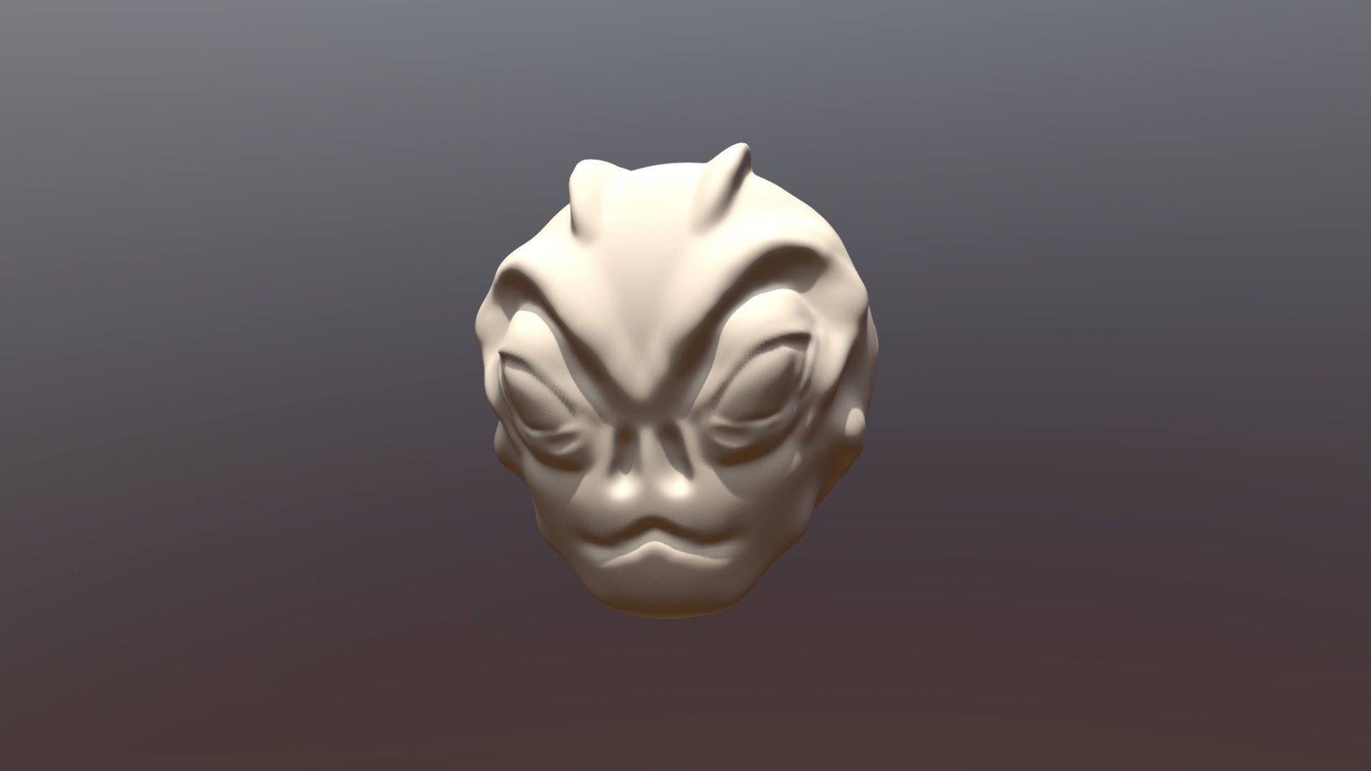 Alien Head - 3D model by MatthewFleming1996 [e0832a7] - Sketchfab