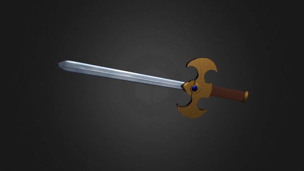 Angela's Sword - 3D model by denis98 [e08377a] - Sketchfab