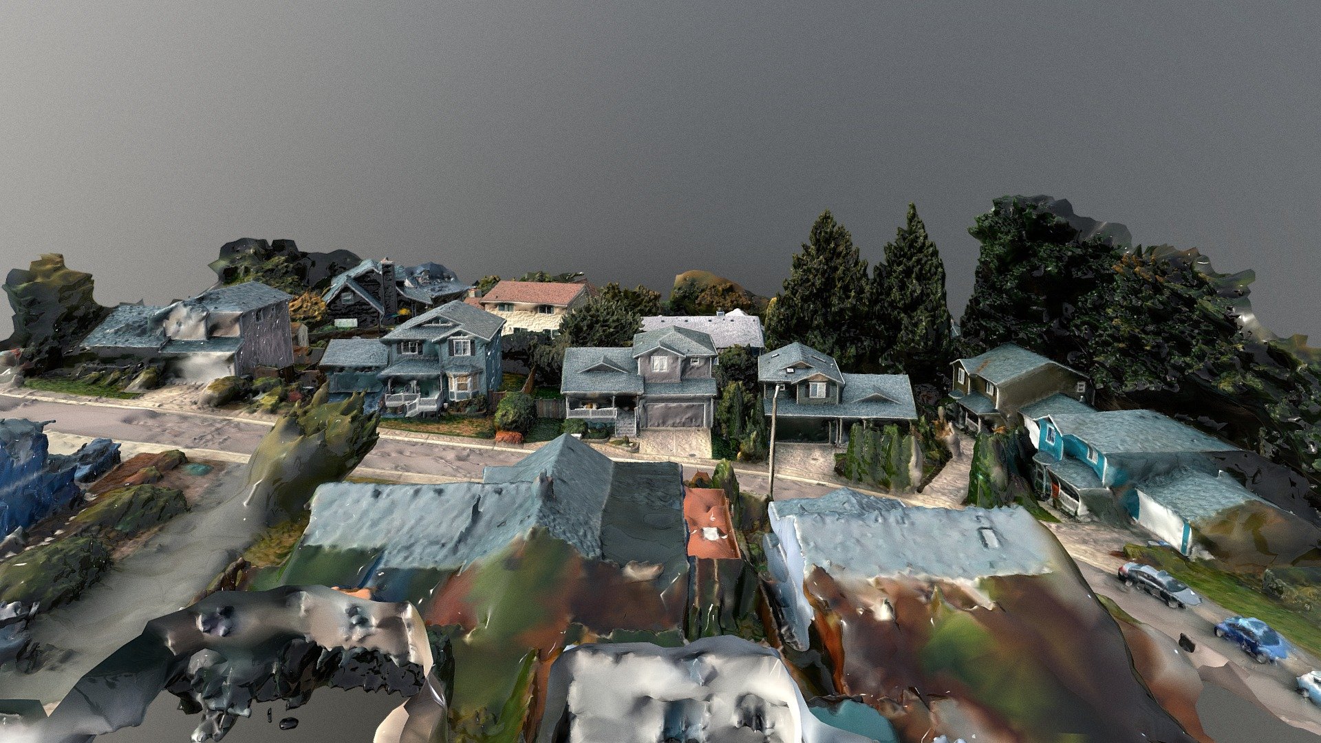 Neighborhood - Download Free 3D model by nickgiersdorf [e0838de ...
