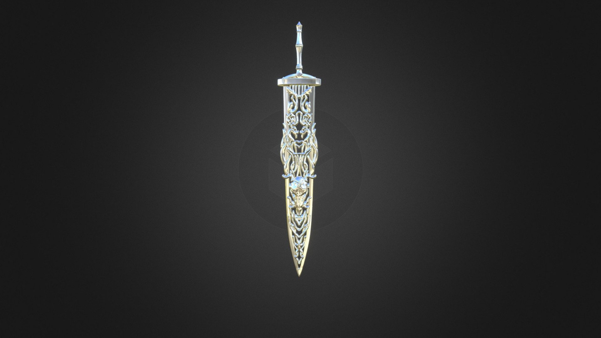 Open Custom Holy Blade - 3D model by Maya Olson (@ideastojewelry ...