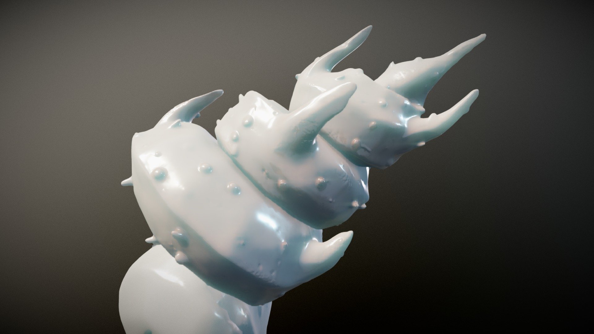Shell_SculptJanuary18_Day 25 - 3D model by YunXi Zheng (SamMi ...