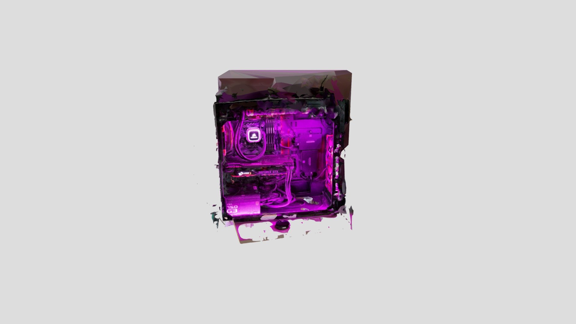 Terrible PC scan - 3D model by crycry [e0855e8] - Sketchfab