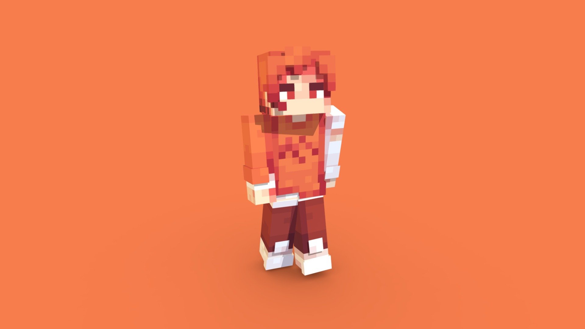 minecraft skin 1 - 3D model by weyroon [e086012] - Sketchfab
