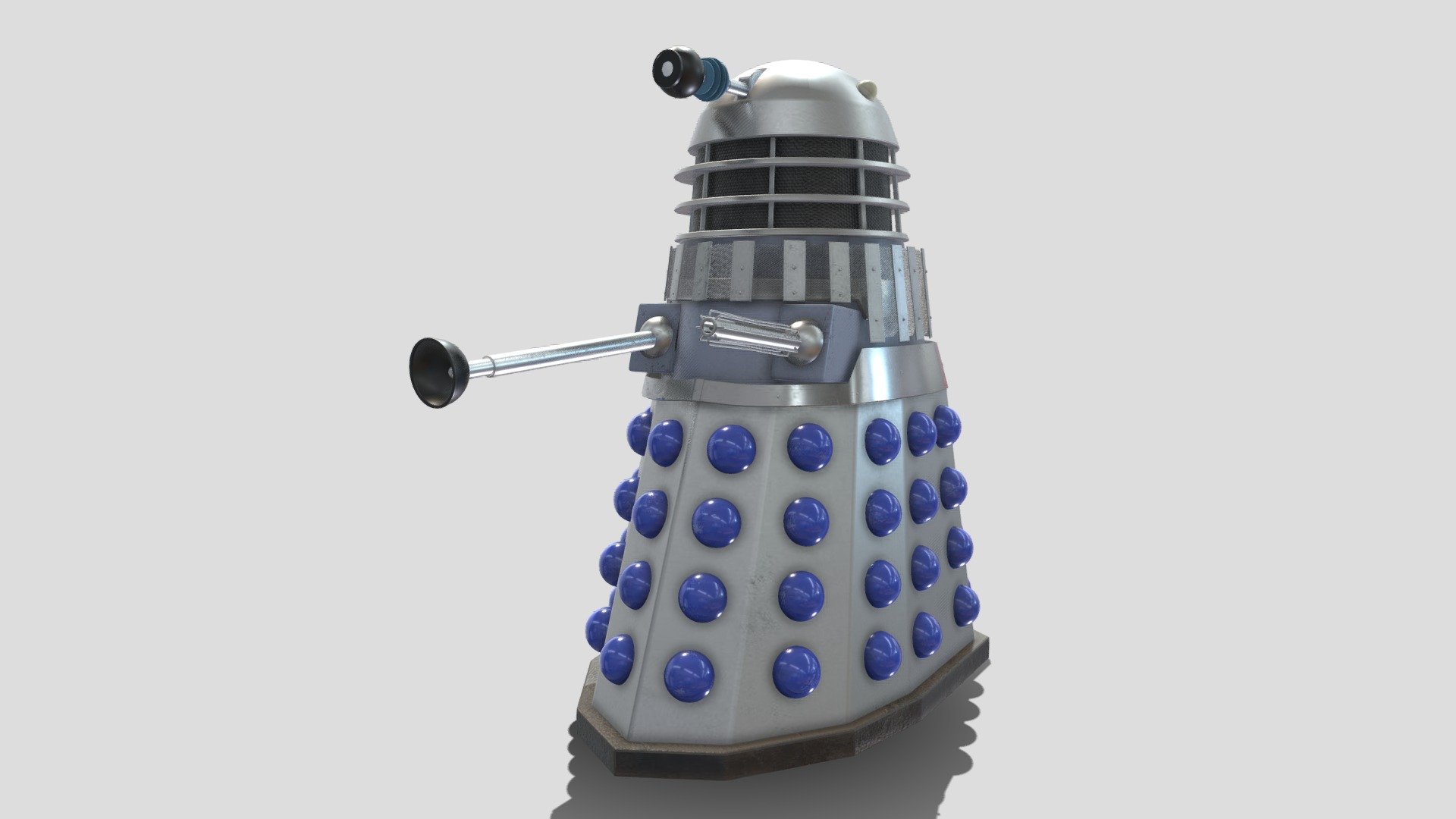 Dalek Drone (Power of the Daleks- 1966) - 3D model by Conor Norwood ...