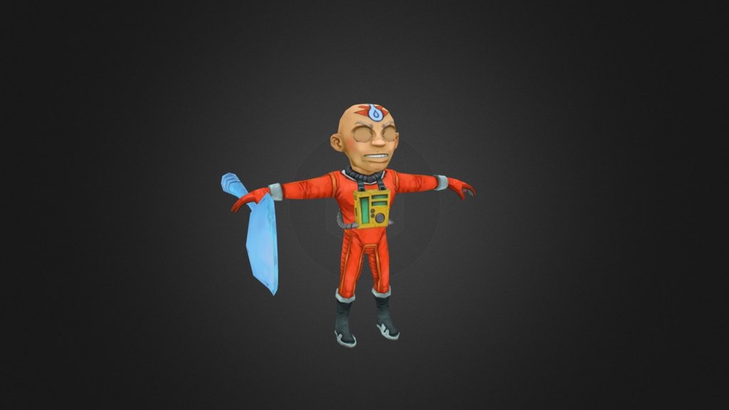 Monk Boy - Heroes of NOX - 3D model by poboczny [e0871fa] - Sketchfab