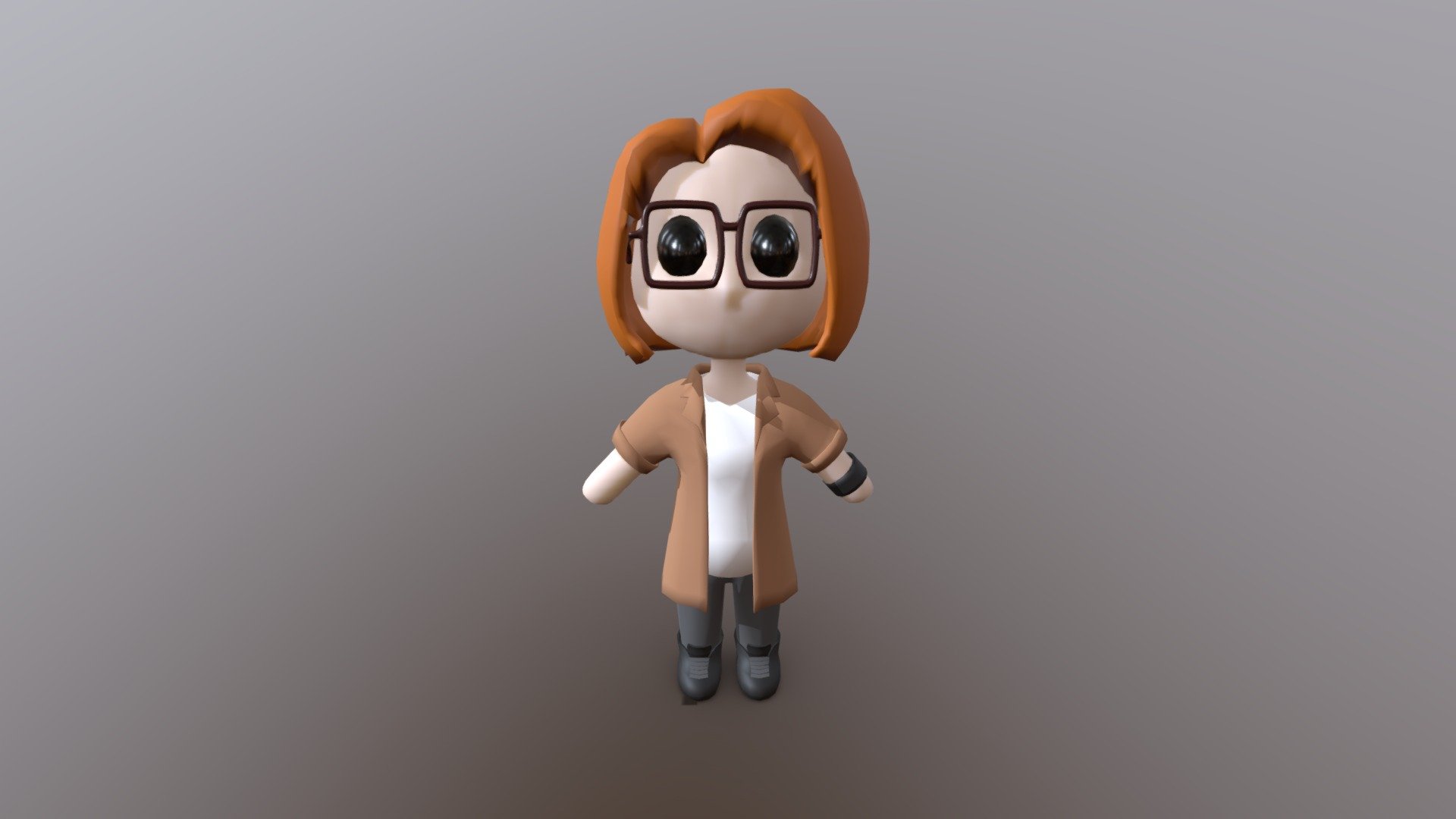 Chibi - Self Portrait - 3D model by Qinzha [e087cf1] - Sketchfab