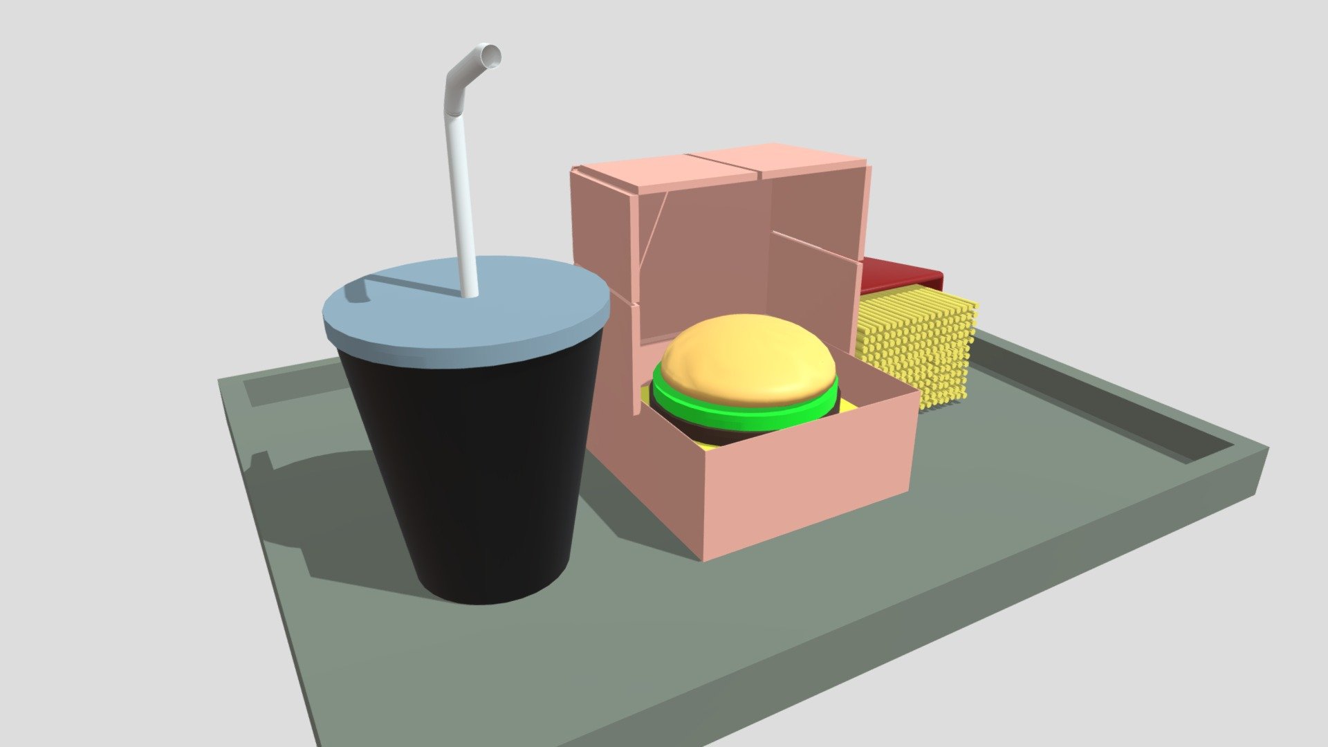 unhealthy food - Download Free 3D model by timmy (@timislav845455 ...