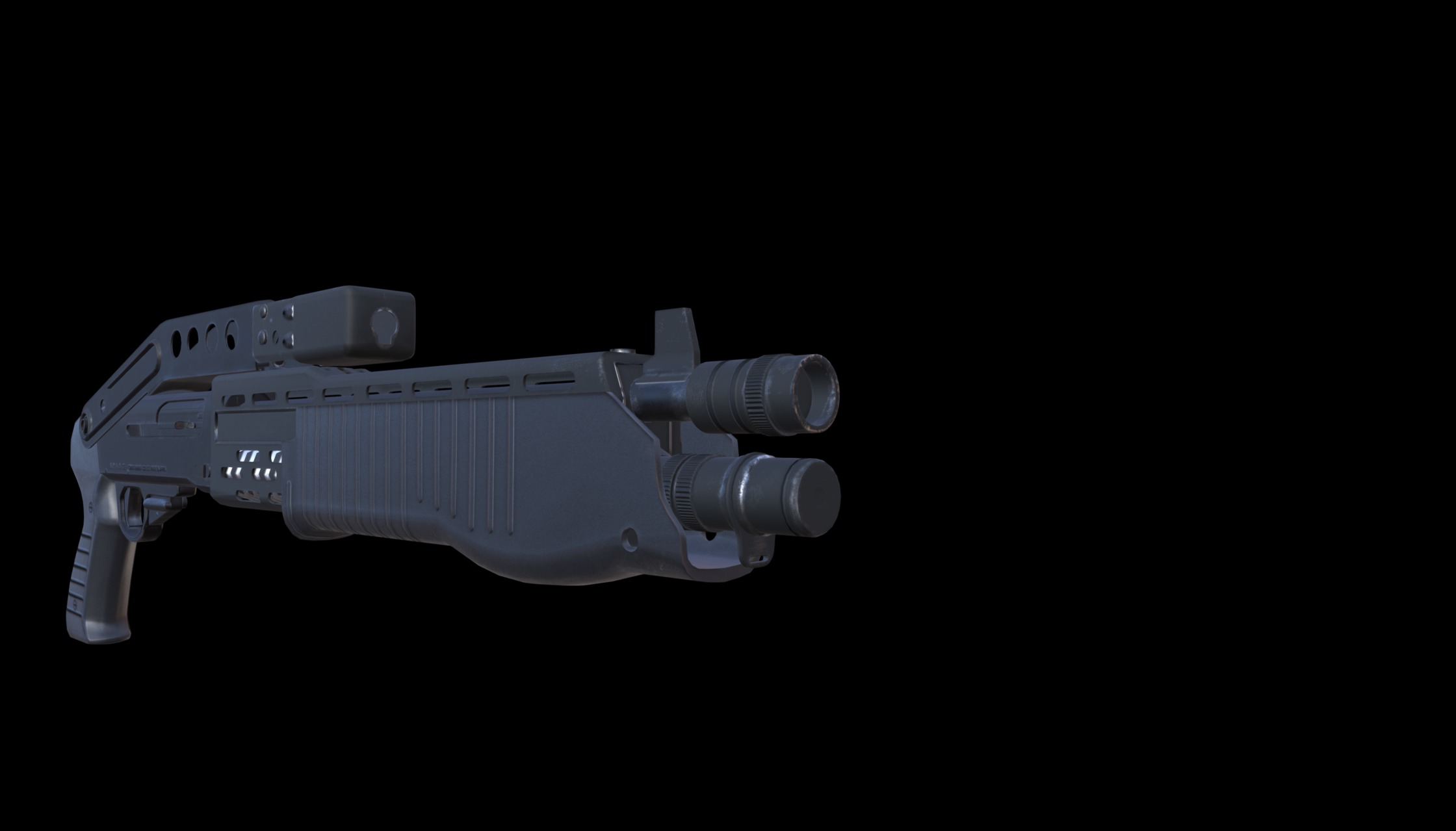 Spas-12 - 3D model by optical4eye [e089c4d] - Sketchfab