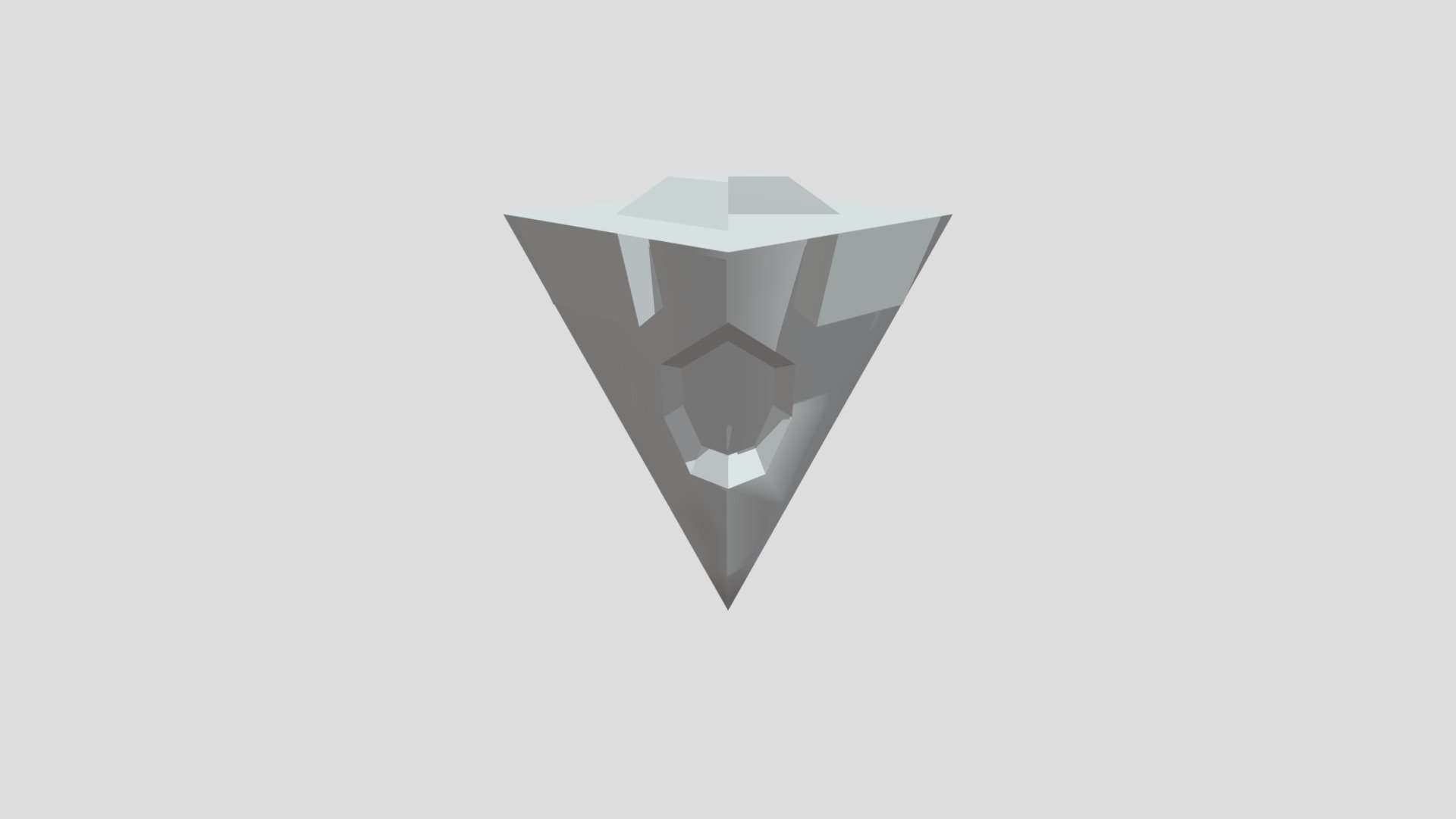 T RIANGLE ENEMY - 3D model by whitemask [e08b3ac] - Sketchfab
