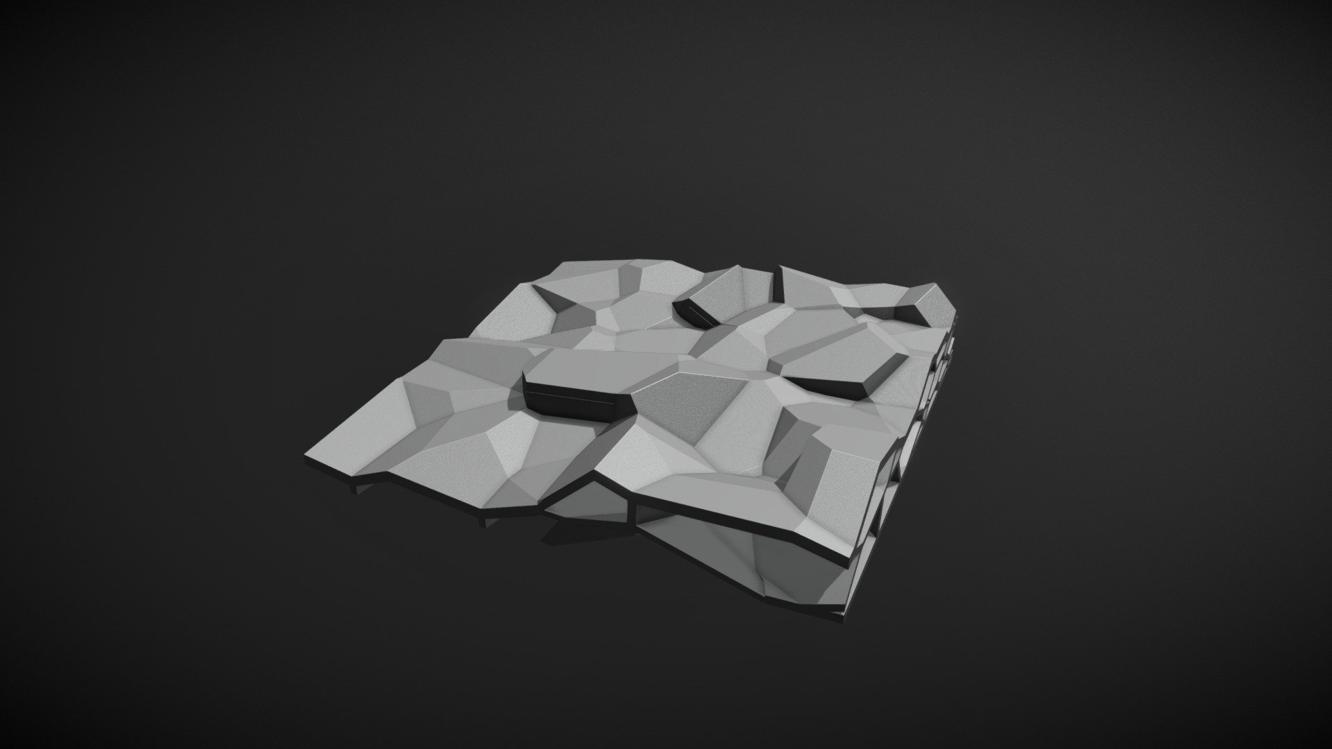 Crystal Tile - 3D model by jessejwk [e08d2e7] - Sketchfab