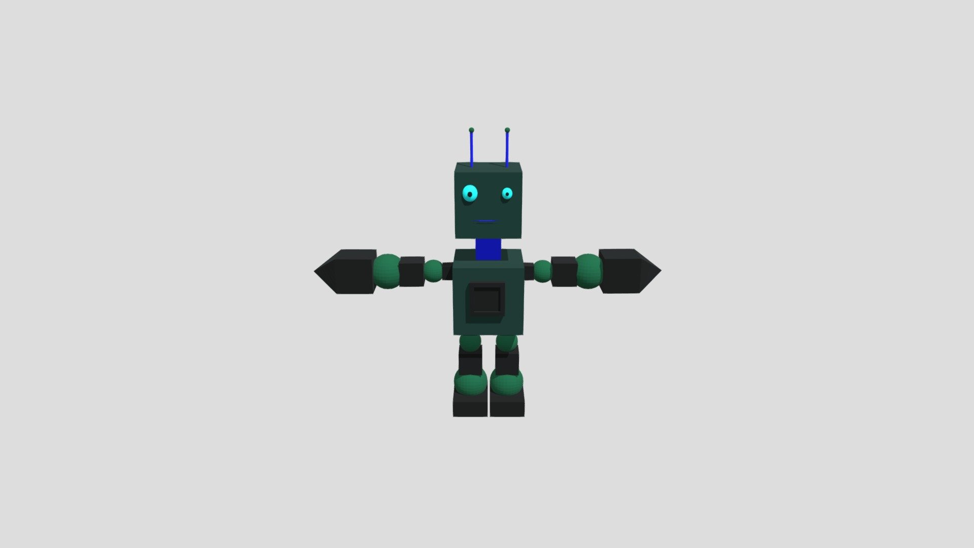 Robot Rigged - Download Free 3D model by Prism-Ultra (@charliebman808 ...