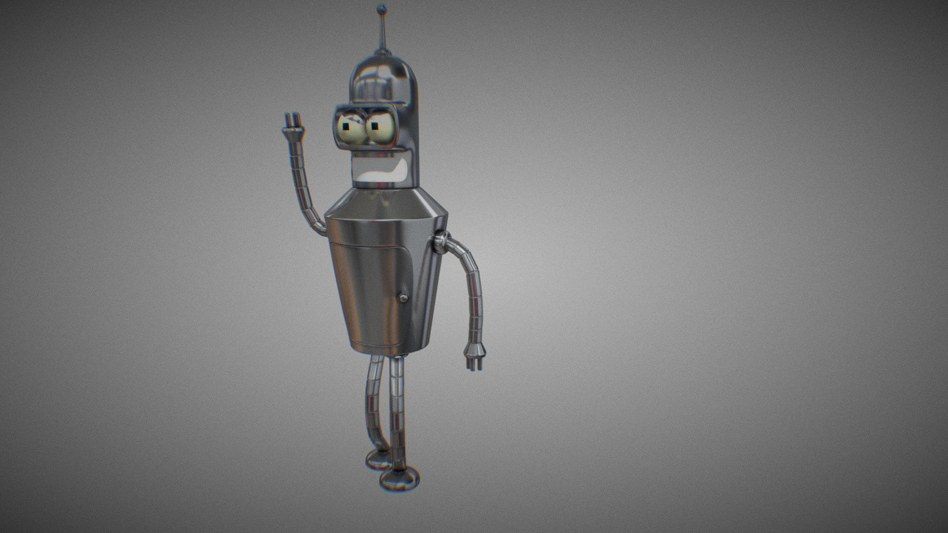 BENDER - Download Free 3D model by gastonvillalonga1982 [e08f4b8 ...