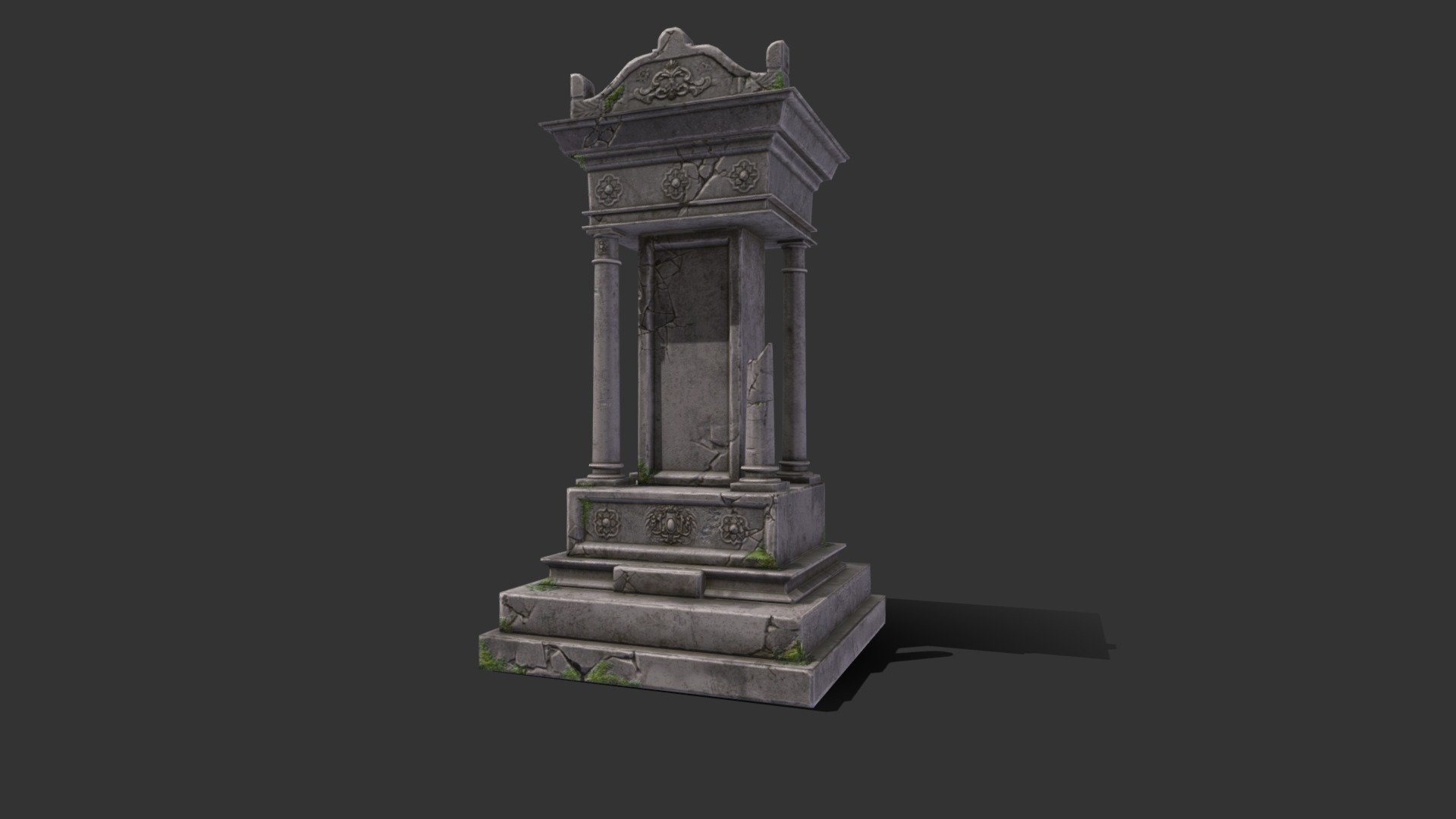 Gravestone - 3D model by KevGoldman [e0900ec] - Sketchfab