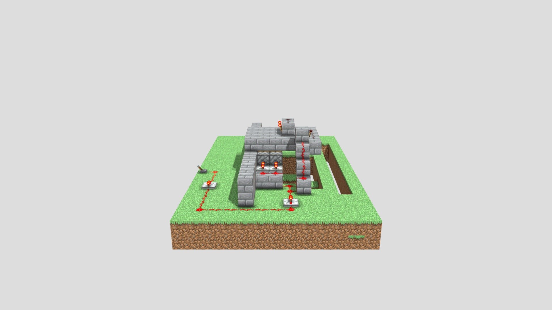 redstone-hidden - Download Free 3D model by madexc [e0902c5] - Sketchfab