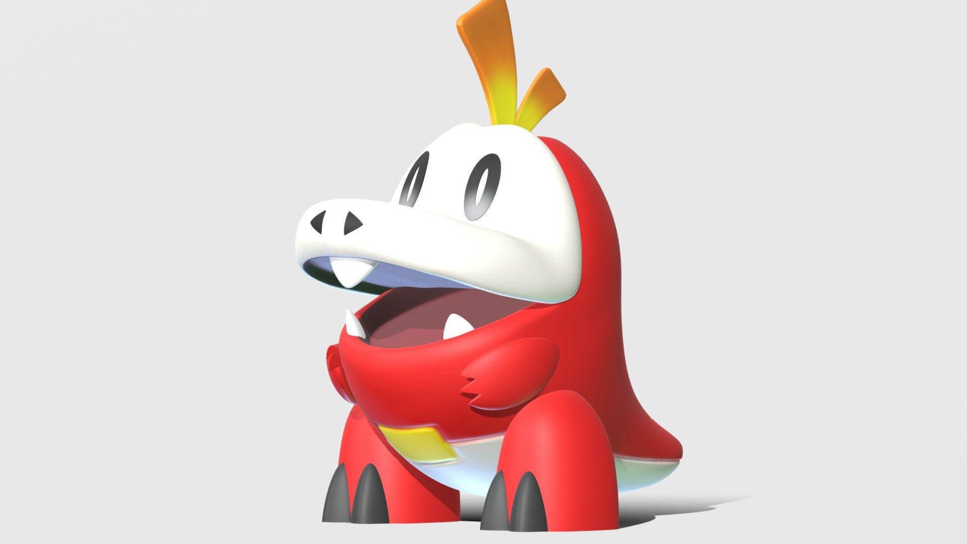 Fuecoco - Download Free 3D model by kishi (@ash.takafumi) [e0904ab ...