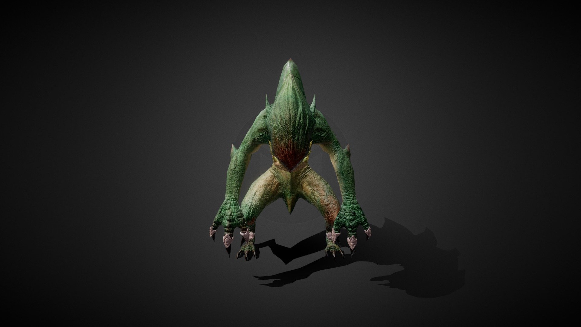monster - 3D model by muxue3 [e091d79] - Sketchfab