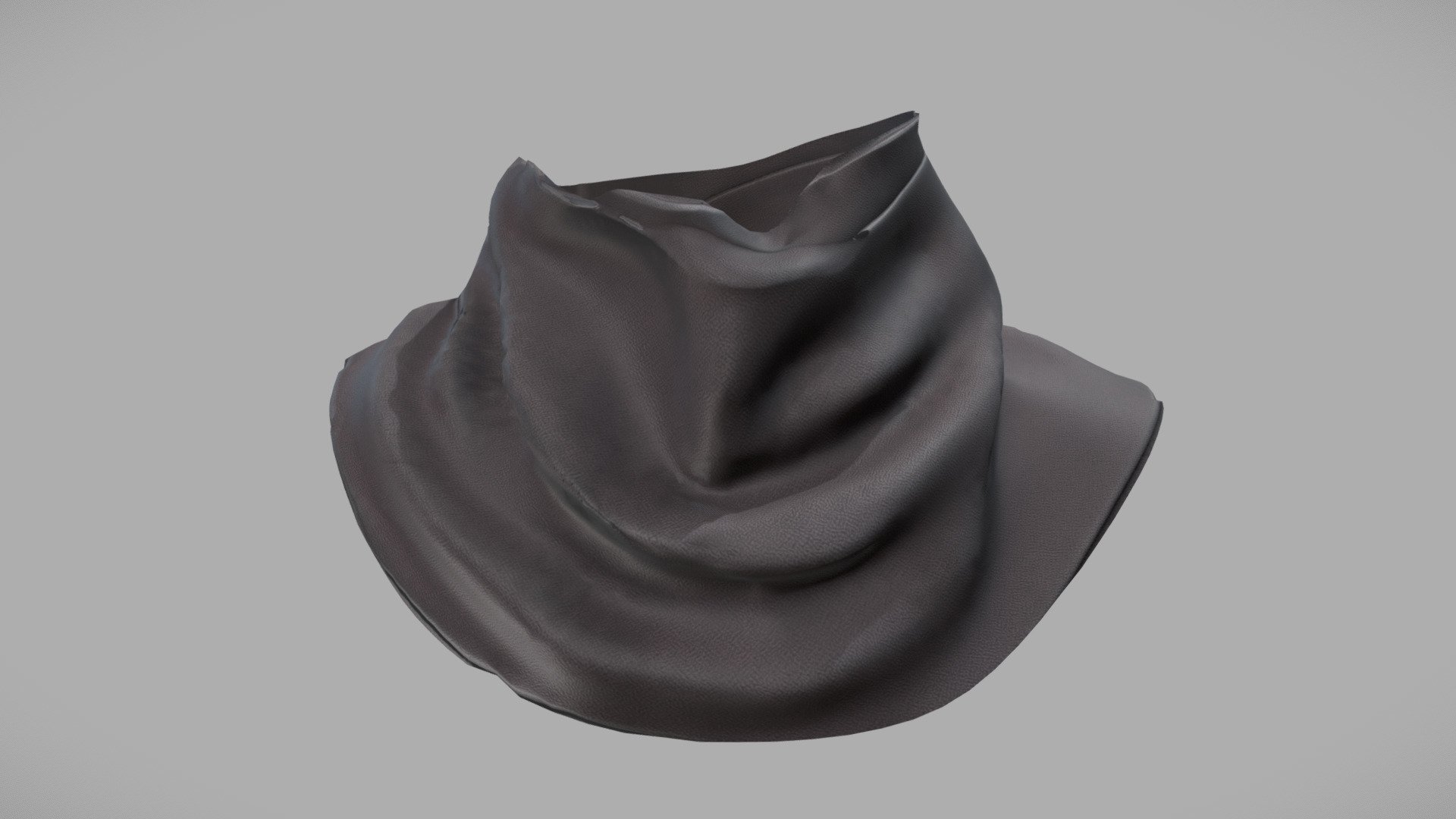 Cowl Round Neck Scarf - Buy Royalty Free 3D model by 3dia [e095532 ...