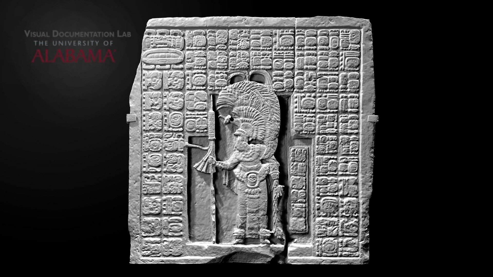 A life well-lived (ancient Maya tombstone) (4M) - 3D model by Alexandre ...