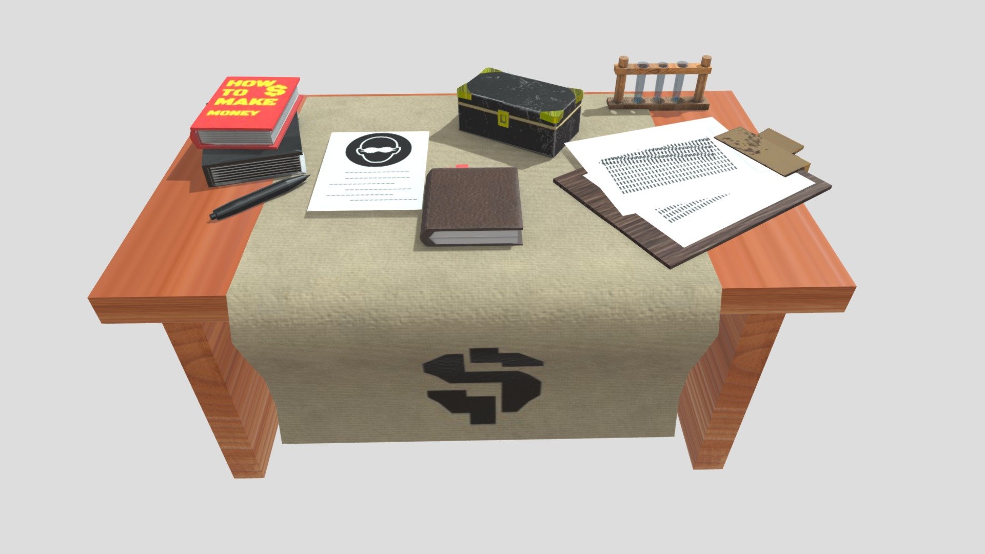 table - 3D model by zhixiong0123 [e0970b5] - Sketchfab