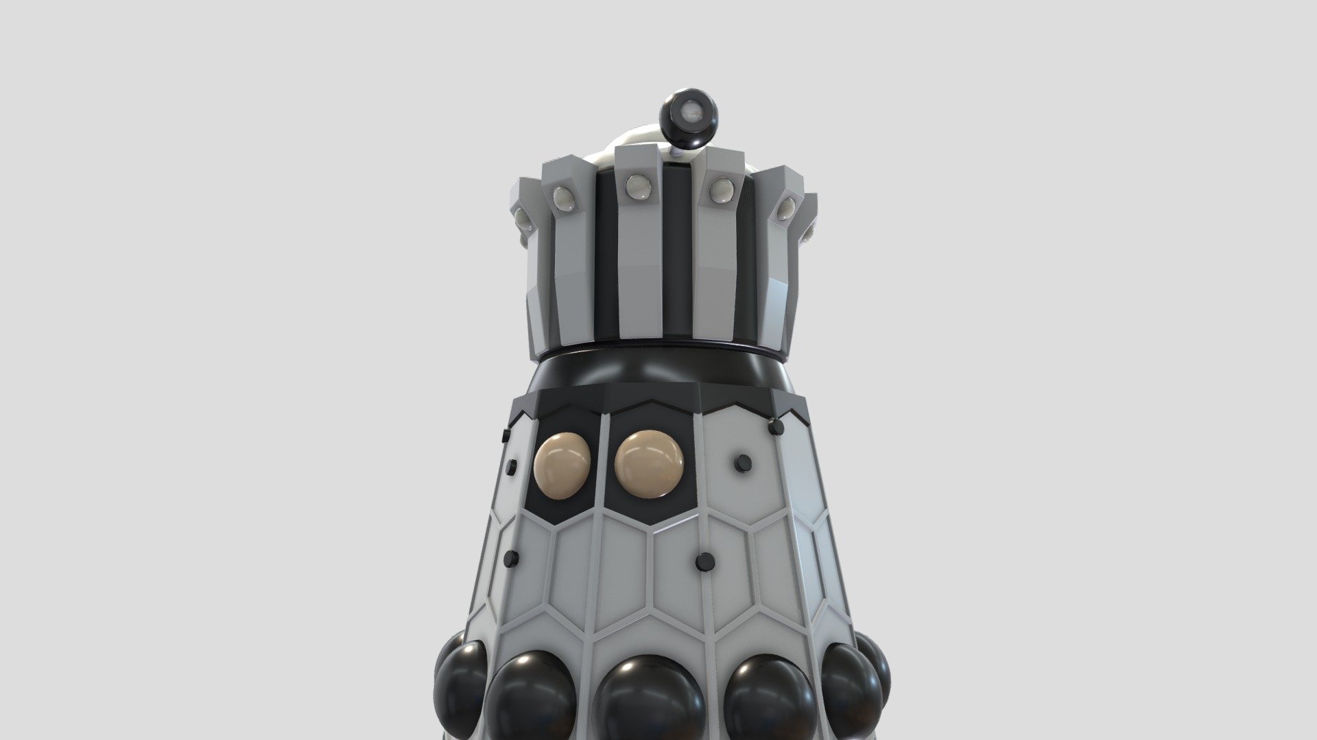 Emperor Dalek (Evil of the Daleks- 1967) - 3D model by Conor Norwood ...