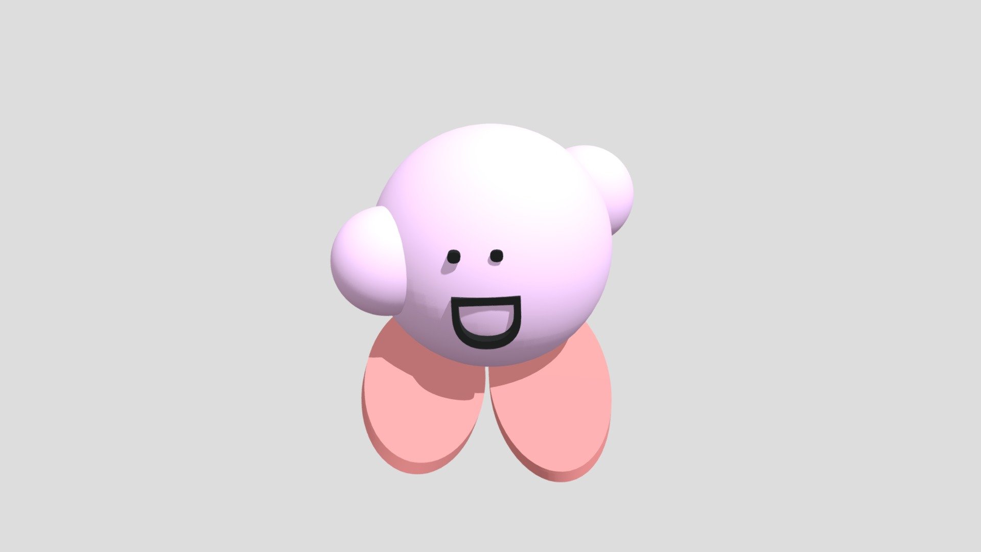 Very Dirpy Kirby - Download Free 3D model by yomamasiflamma [e09ae63 ...