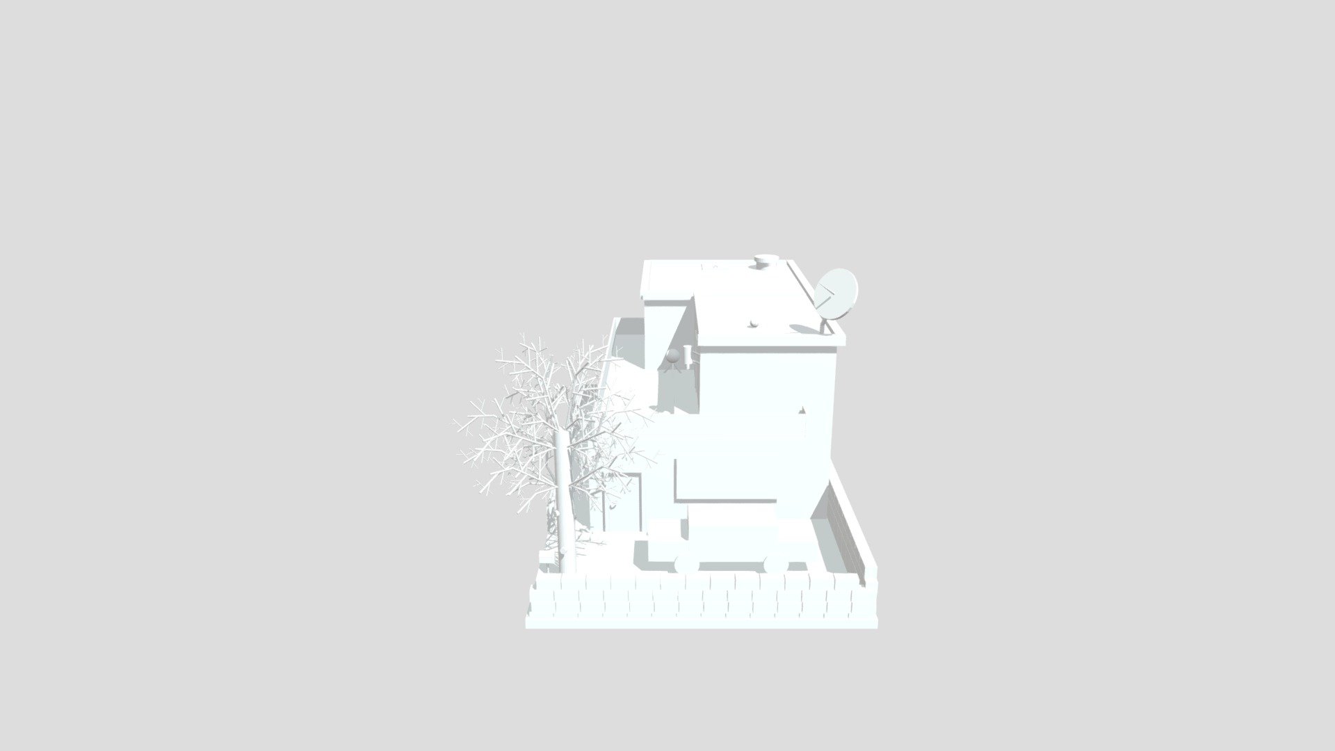 Primitive Forms House - Download Free 3D model by Barakaz [e09f1fa ...