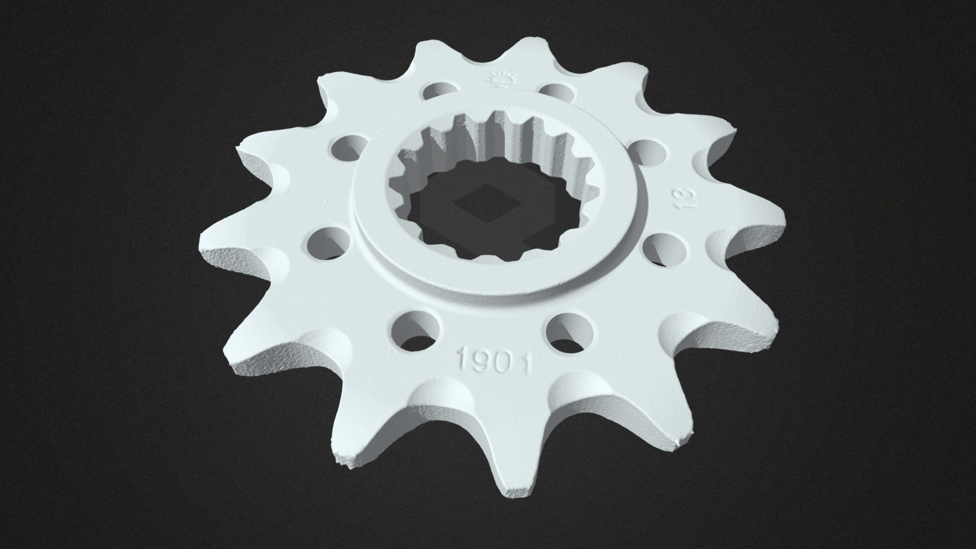 Motorcycle Sprocket - Artec Micro 3D Scan - Download Free 3D model by ...