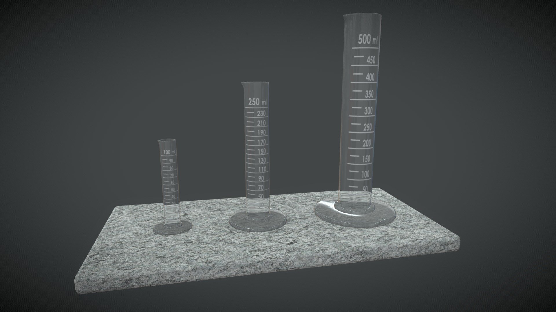 Graduated Cylinders - Download Free 3D model by cesar.seidel [e0a1a66 ...