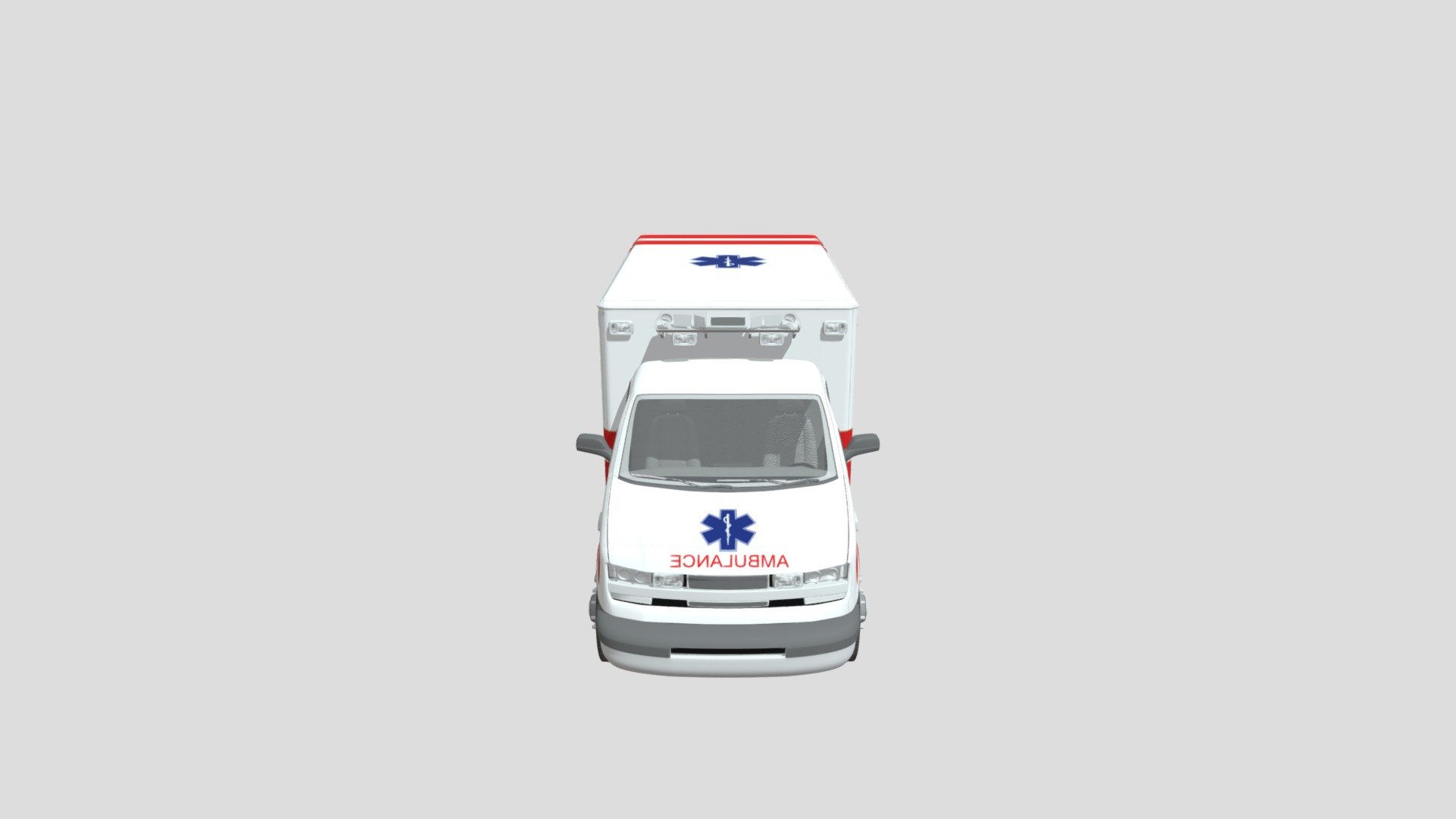 Ambulance Emergency Vehicle - Download Free 3D model by ASSETSCRAFTERS ...